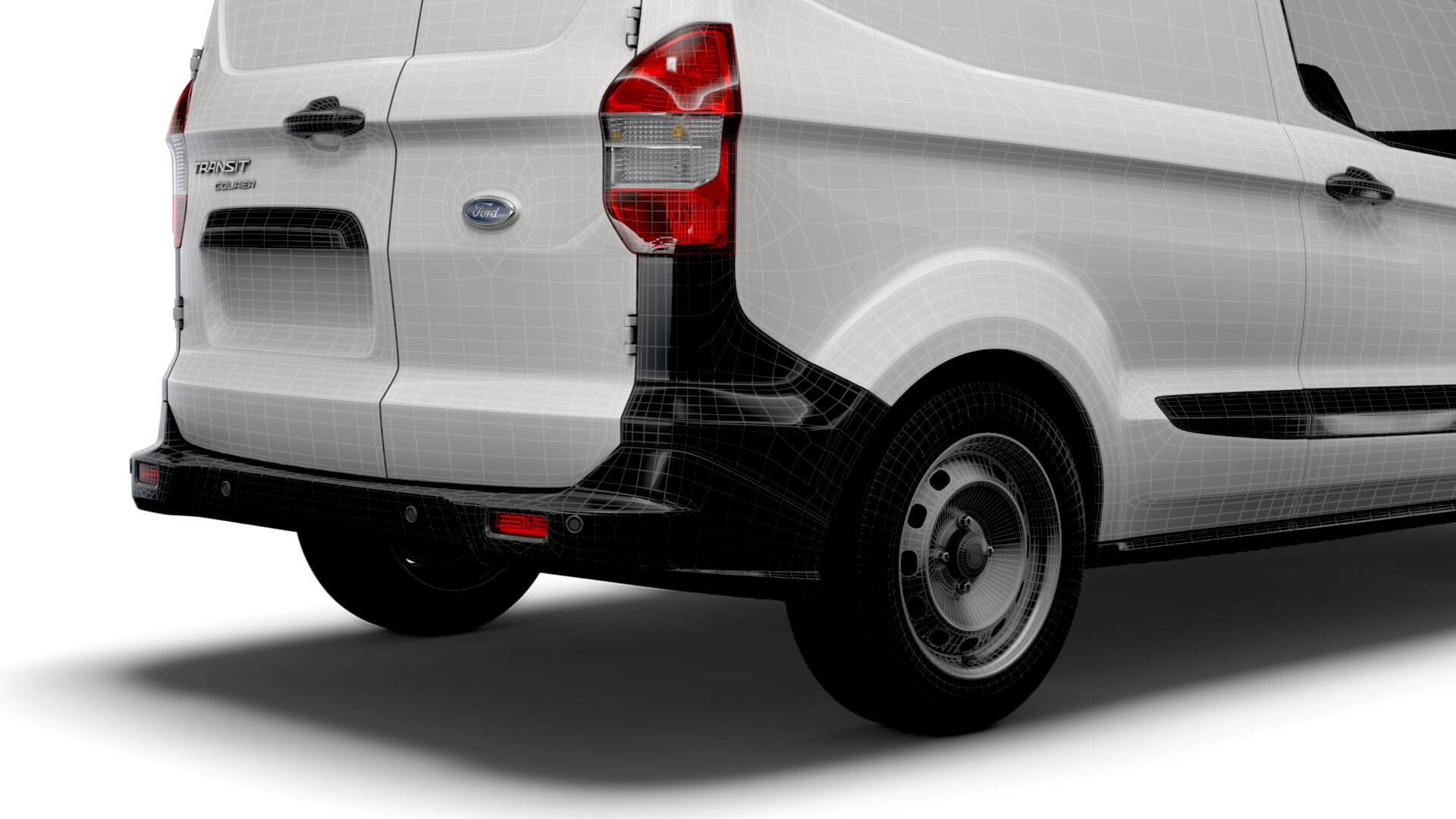 Ford Transit Courier Base 2021 - 3D Model by Creator 3D