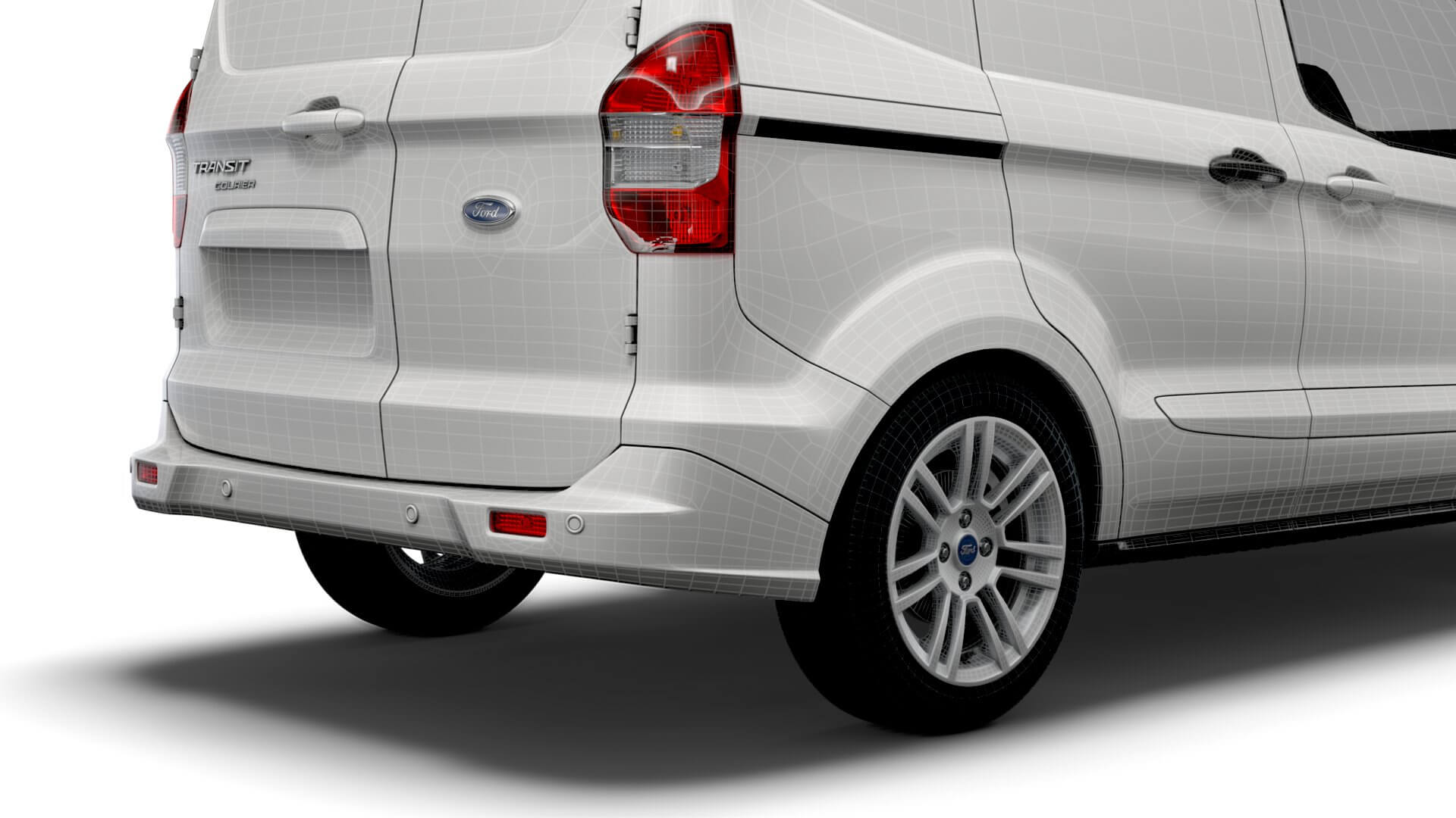 Ford Transit Courier Limited 2021 - 3D Model by Creator 3D