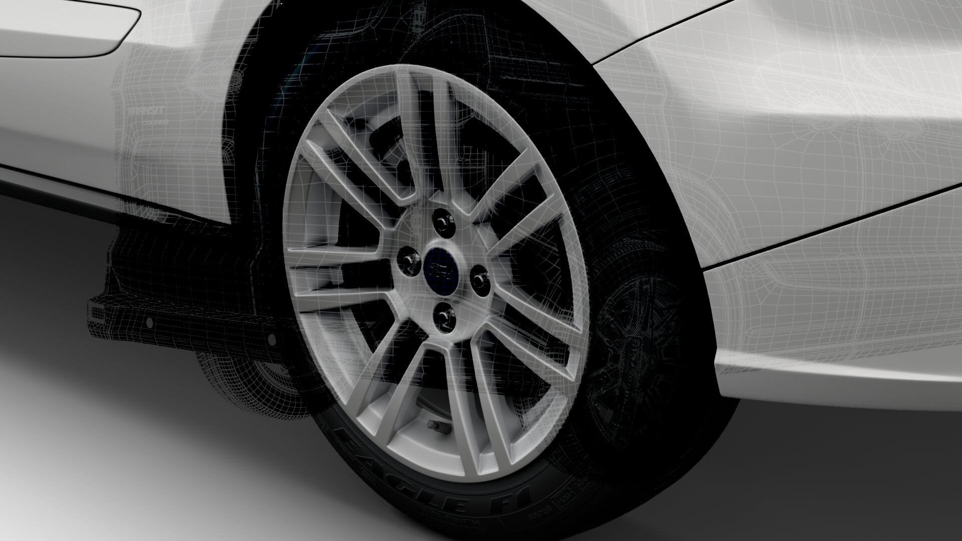 Ford Transit Courier Limited 2021 - 3D Model by Creator 3D