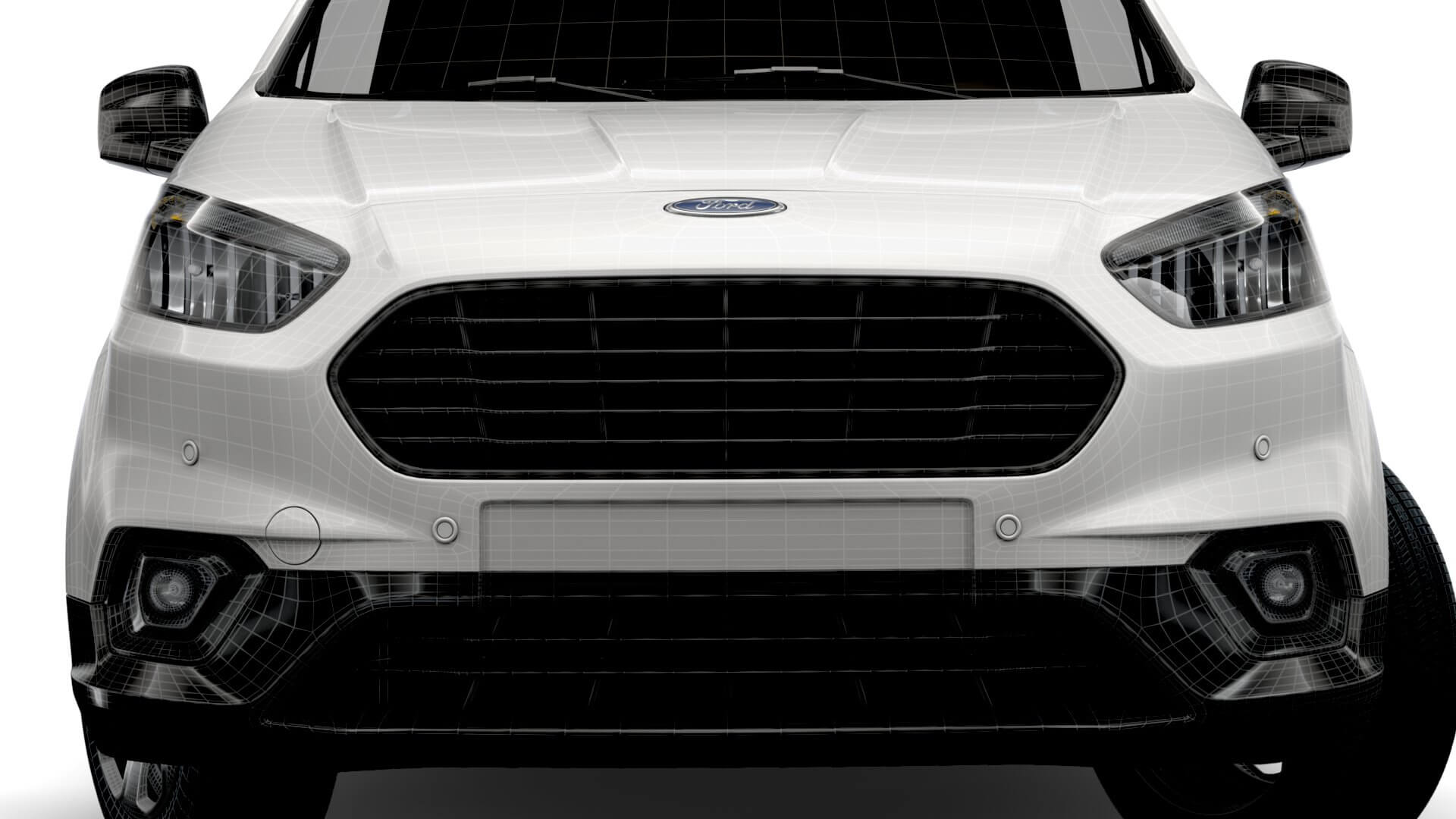 Ford Transit Courier Trend 2021 - 3D Model by Creator 3D