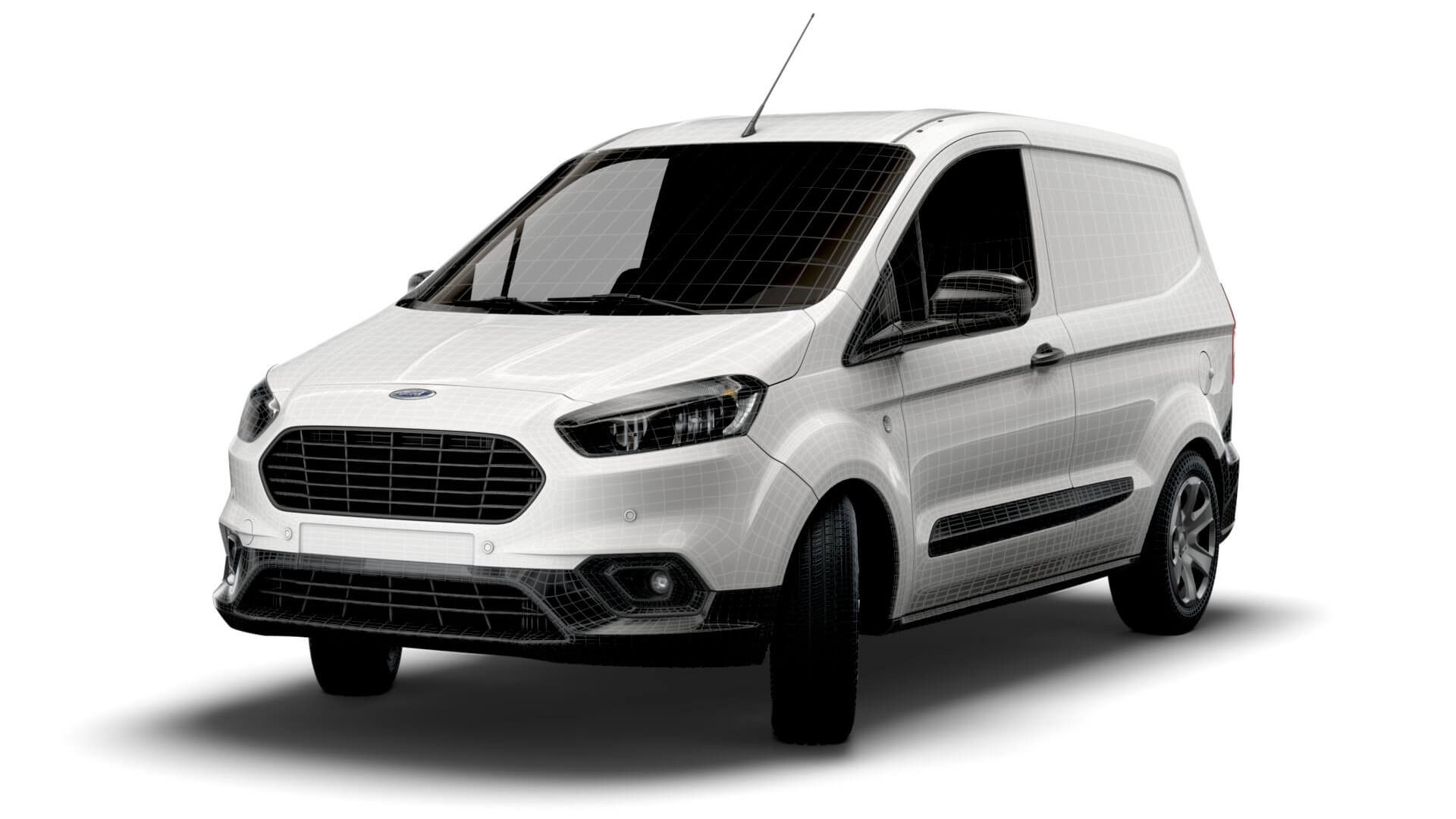 Ford Transit Courier Trend 2021 - 3D Model by Creator 3D