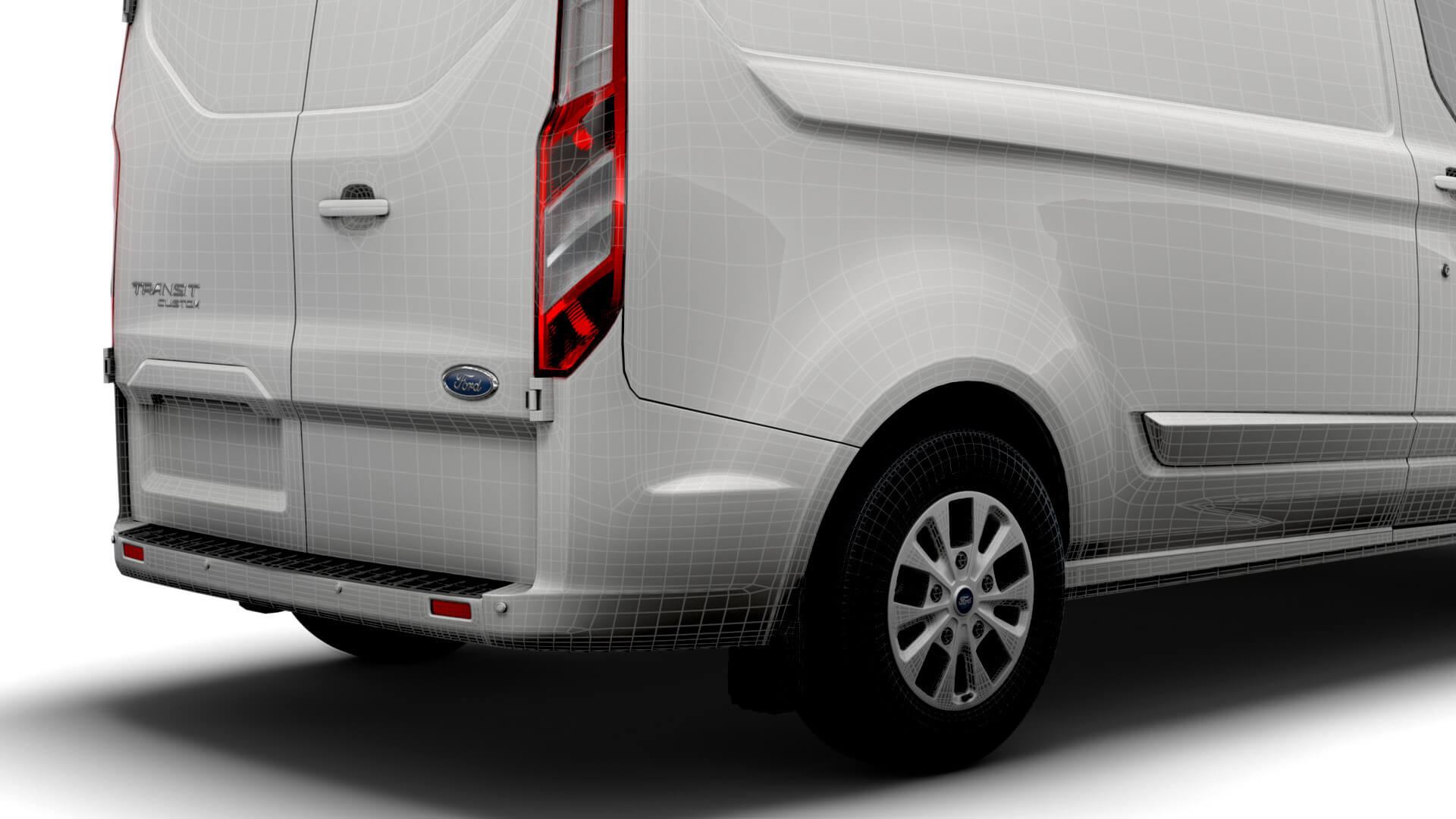 Ford Transit Custom L1H1 2018 - 3D Model by Creator 3D