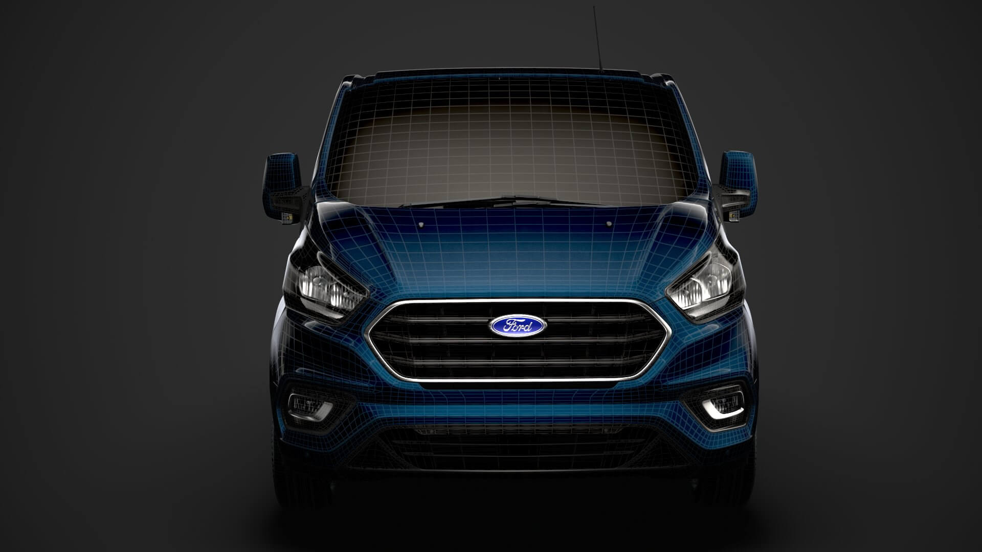 Ford Transit Custom L1H1 2020 - 3D Model by Creator 3D