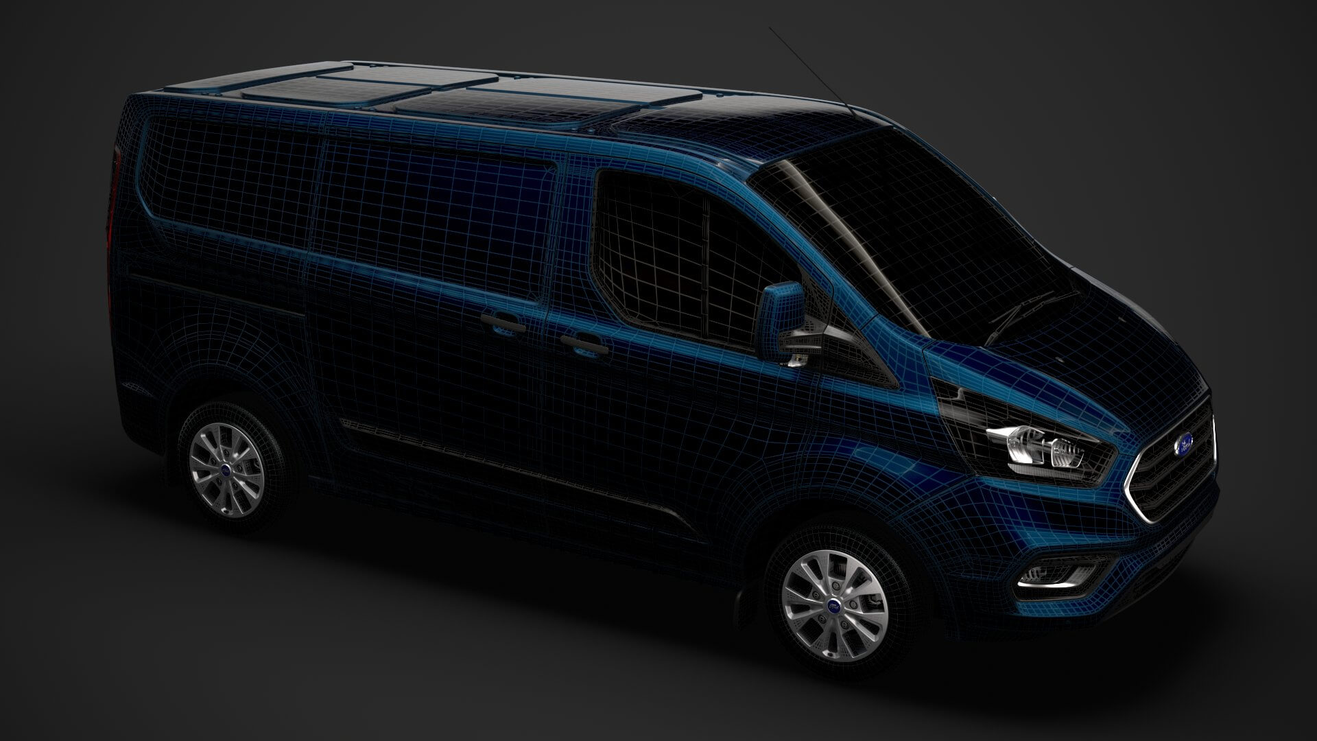 Ford Transit Custom L1H1 2020 - 3D Model by Creator 3D