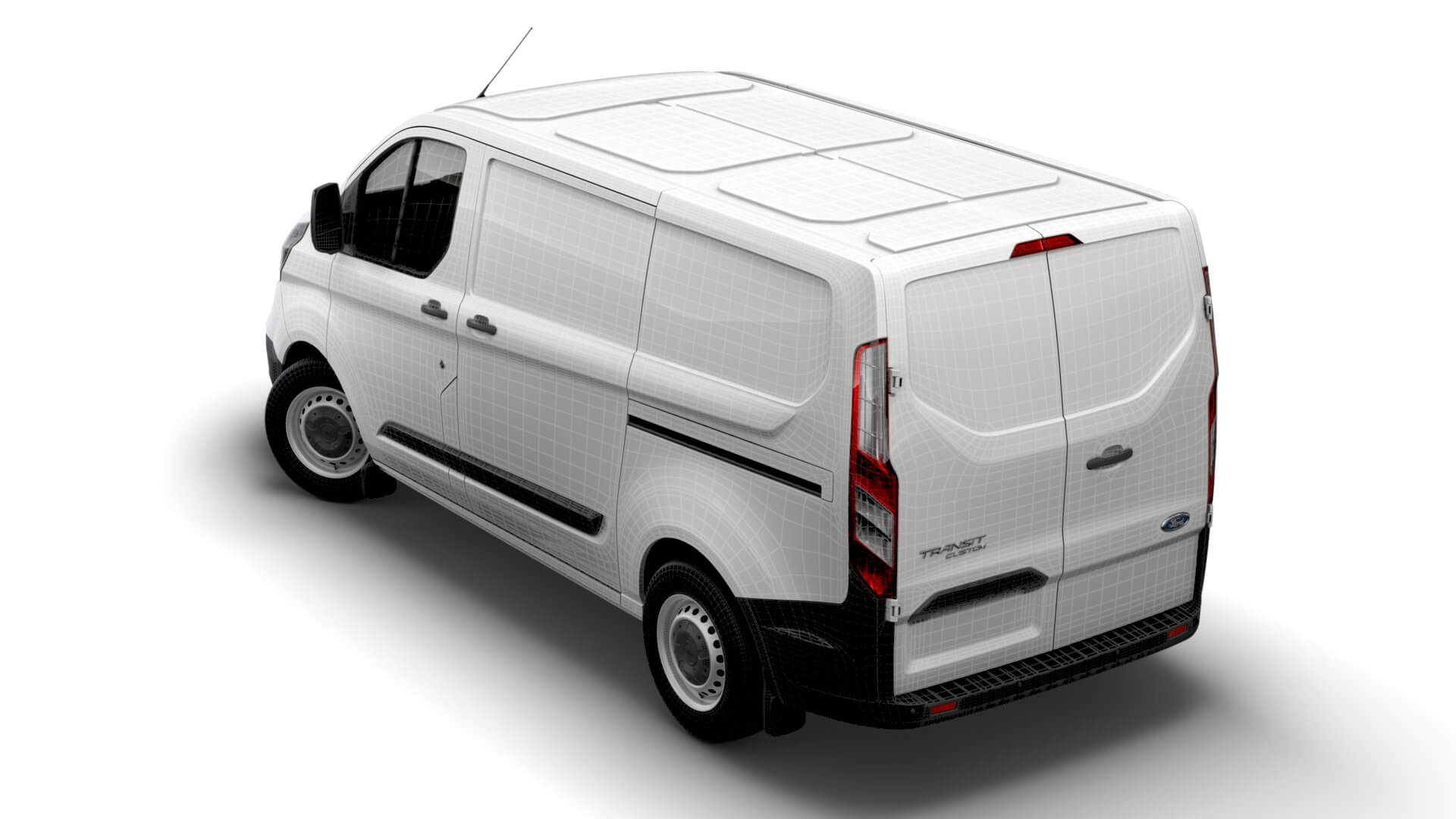 Ford Transit Custom L1H1 Leader UK Spec 2020 - 3D Model by Creator 3D
