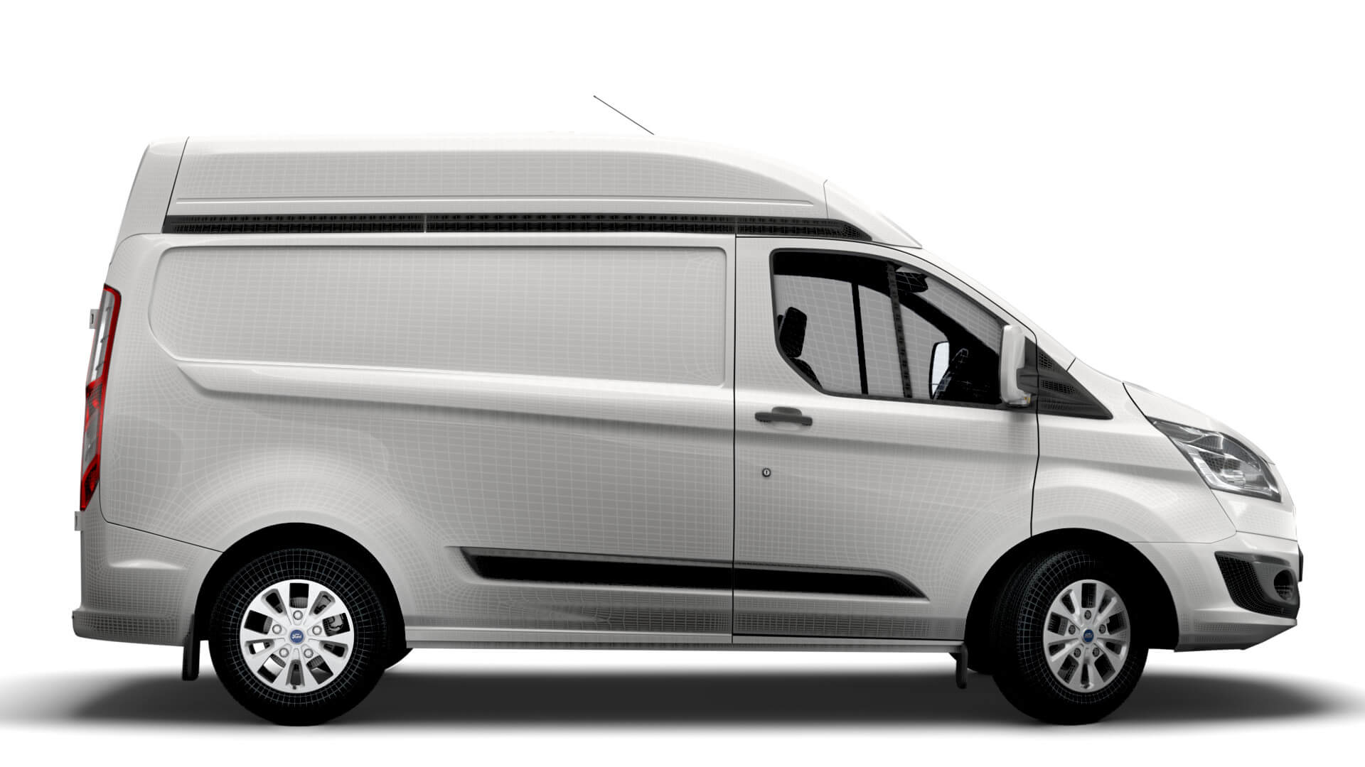 Ford Transit Custom L1H2 2018 - 3D Model by Creator 3D