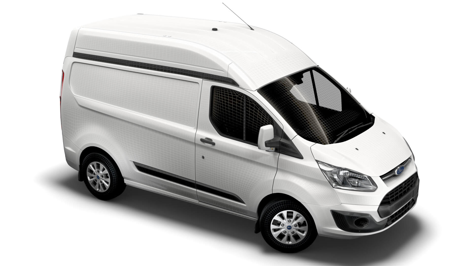 Ford Transit Custom L1H2 2018 - 3D Model by Creator 3D