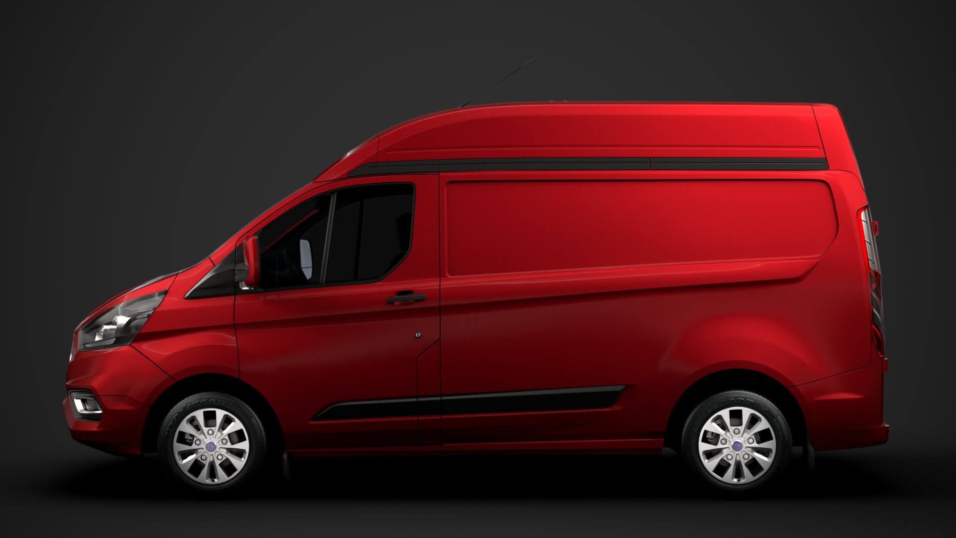 Ford Transit Custom L1H2 2020 - 3D Model by Creator 3D