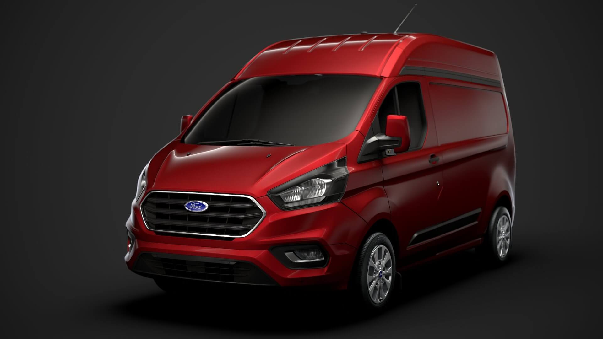 Ford Transit Custom L1H2 2020 - 3D Model by Creator 3D
