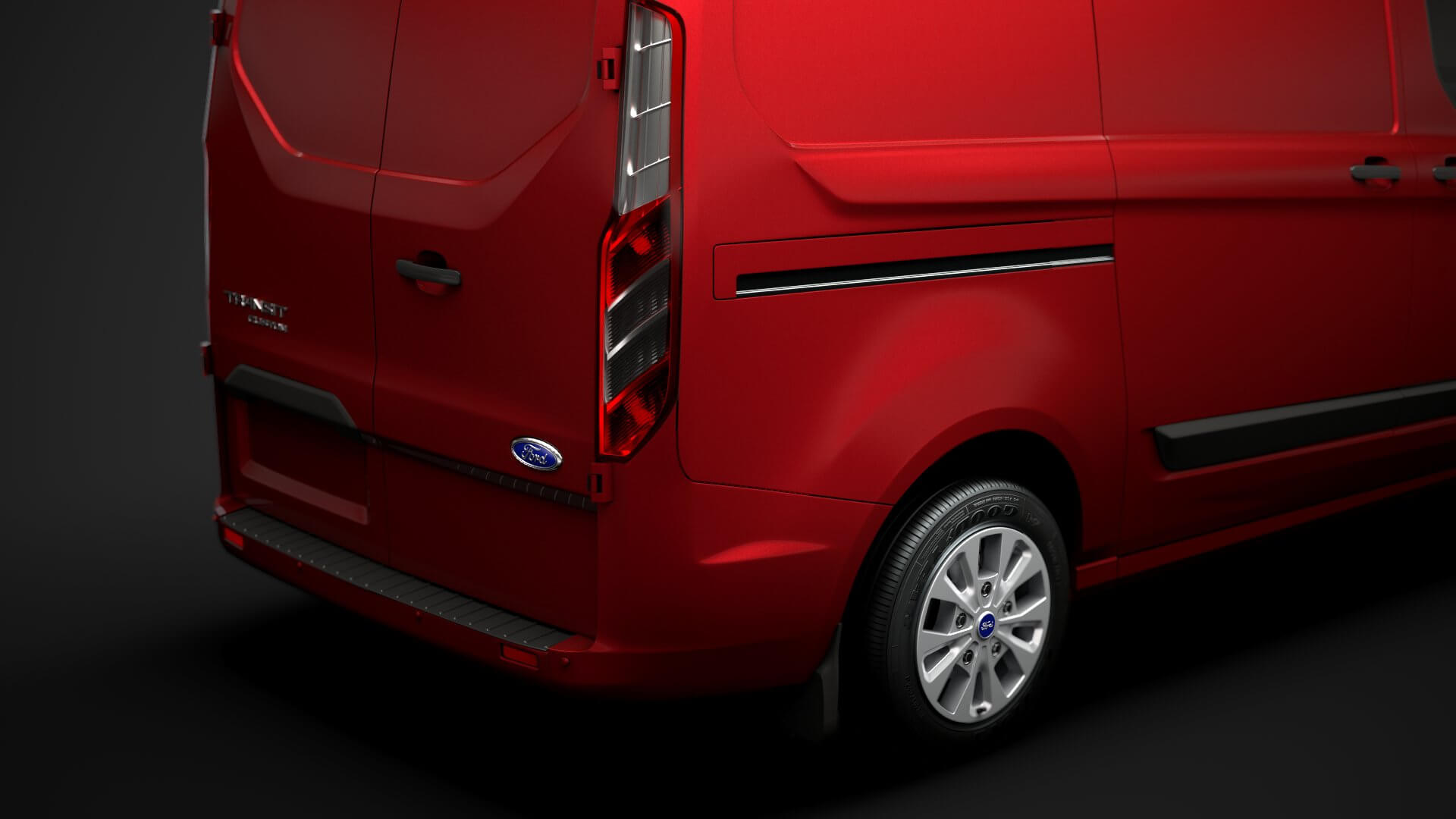 Ford Transit Custom L1H2 2020 - 3D Model by Creator 3D