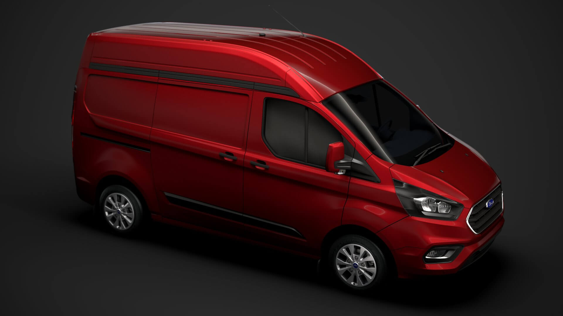 Ford Transit Custom L1H2 2020 - 3D Model by Creator 3D