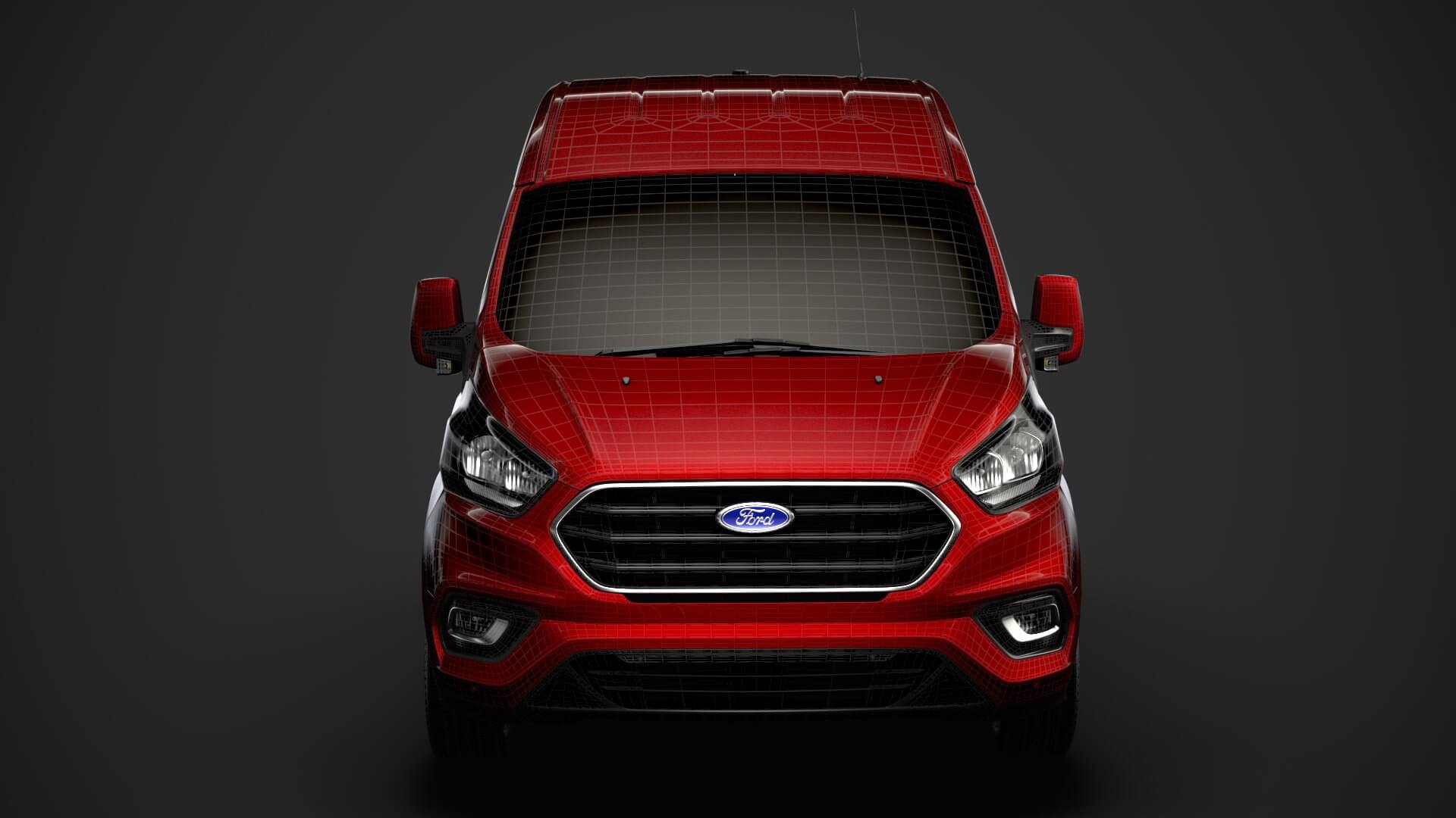 Ford Transit Custom L1H2 2020 - 3D Model by Creator 3D