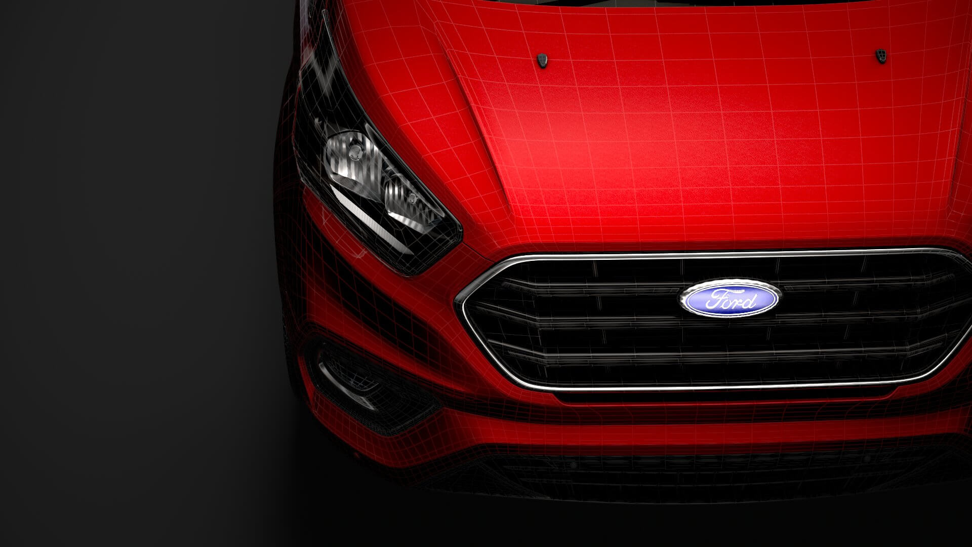 Ford Transit Custom L1H2 2020 - 3D Model by Creator 3D