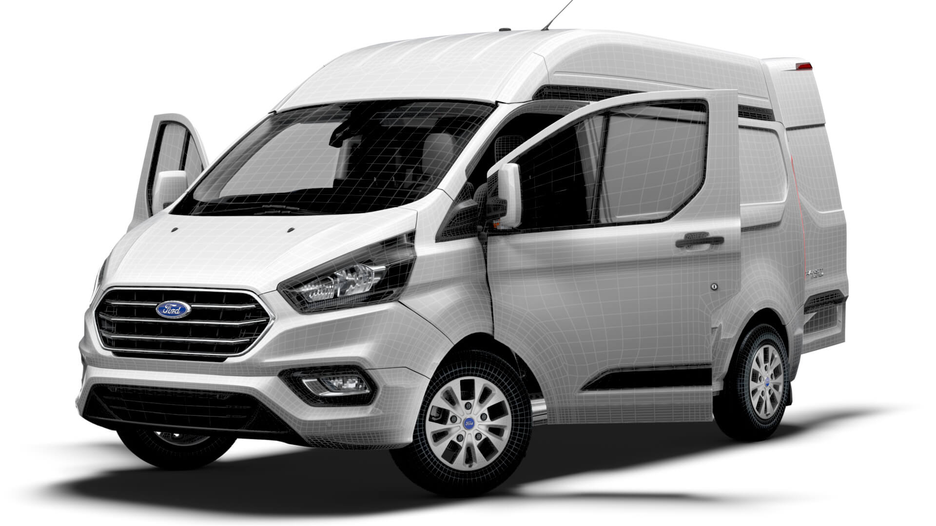 Ford Transit Custom L1H2 Hqinterior 2022 - 3D Model by Creator 3D