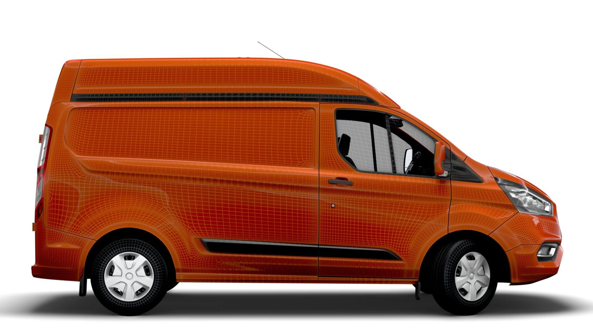 Ford Transit Custom L1H2 Trend UK Spec - 3D Model by Creator 3D