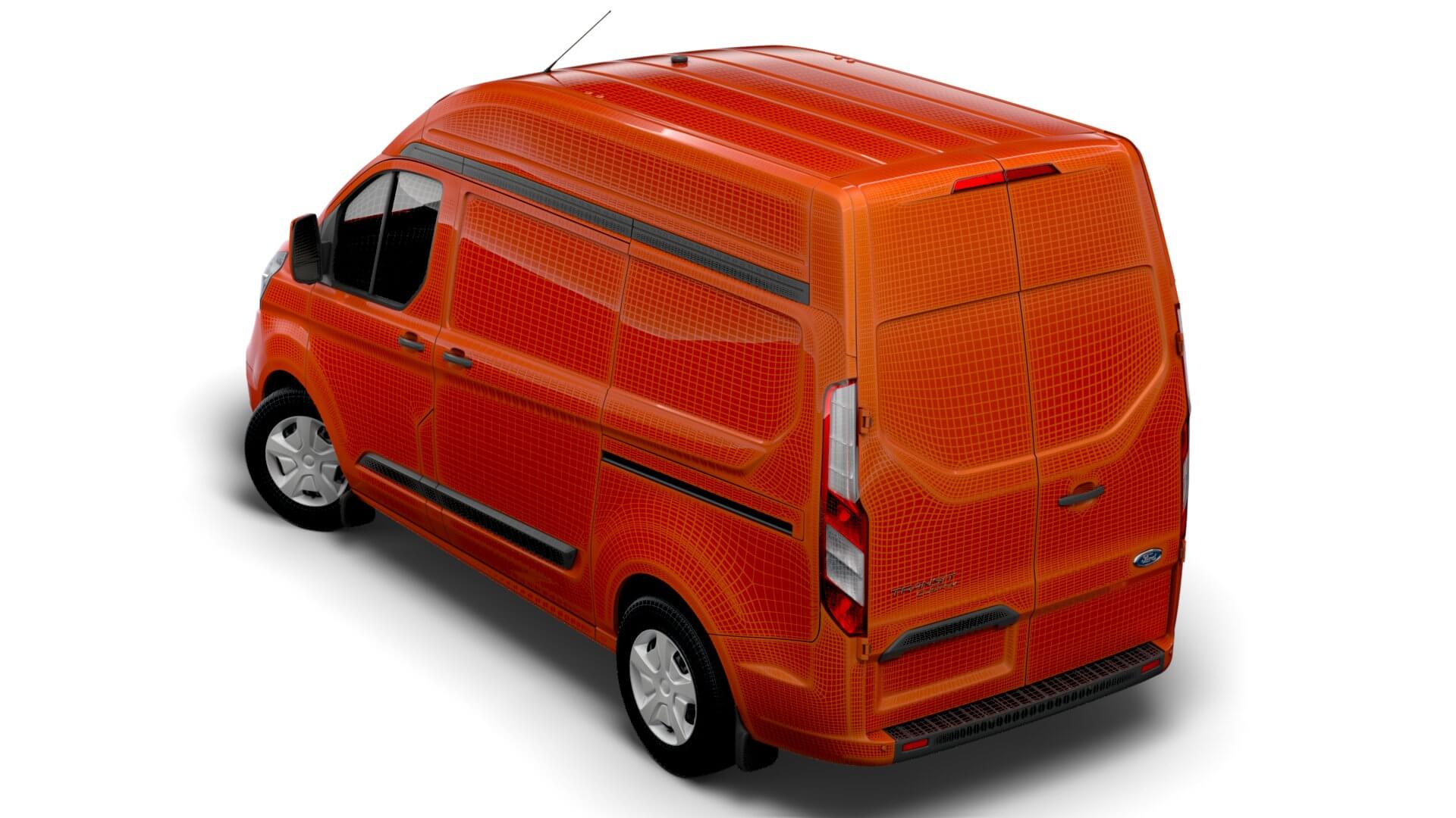 Ford Transit Custom L1H2 Trend UK Spec - 3D Model by Creator 3D