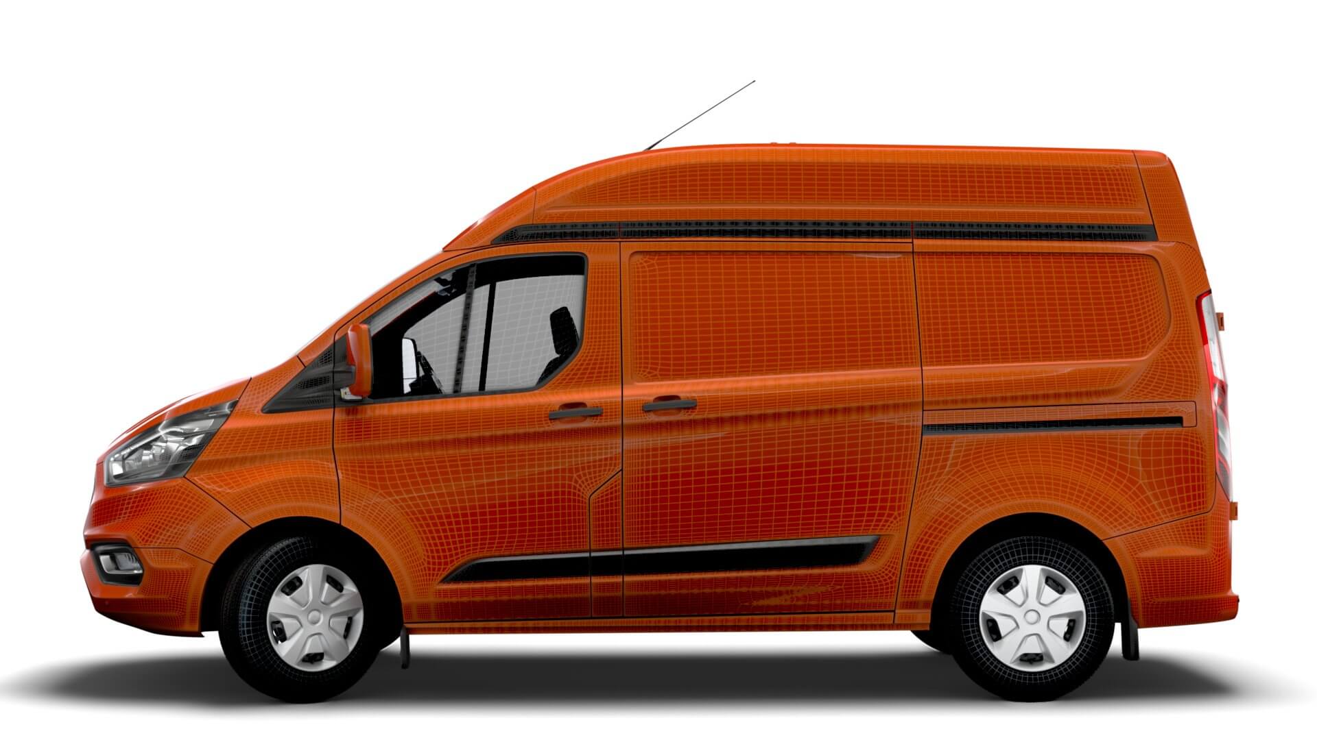 Ford Transit Custom L1H2 Trend UK Spec - 3D Model by Creator 3D