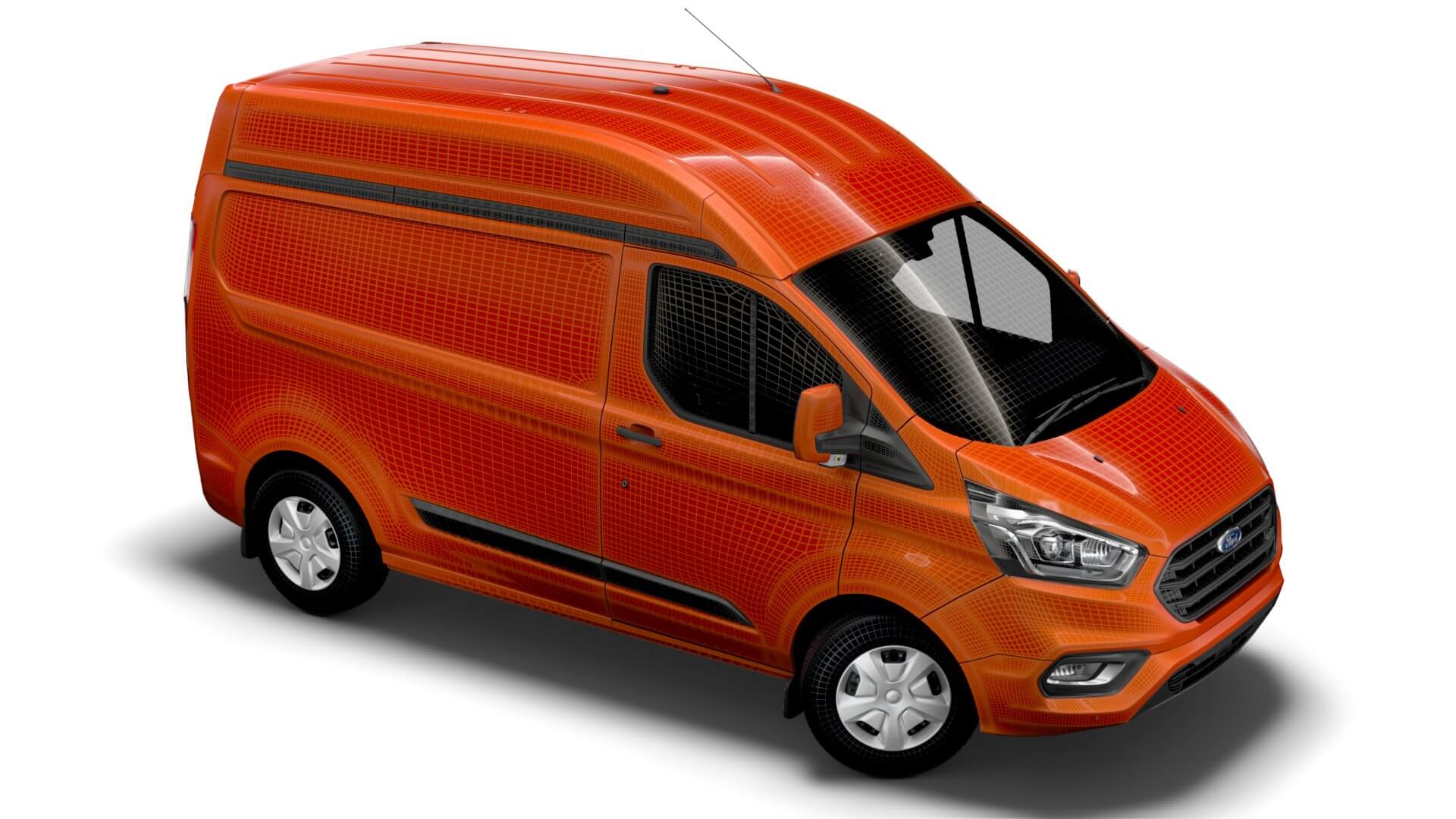 Ford Transit Custom L1H2 Trend UK Spec - 3D Model by Creator 3D