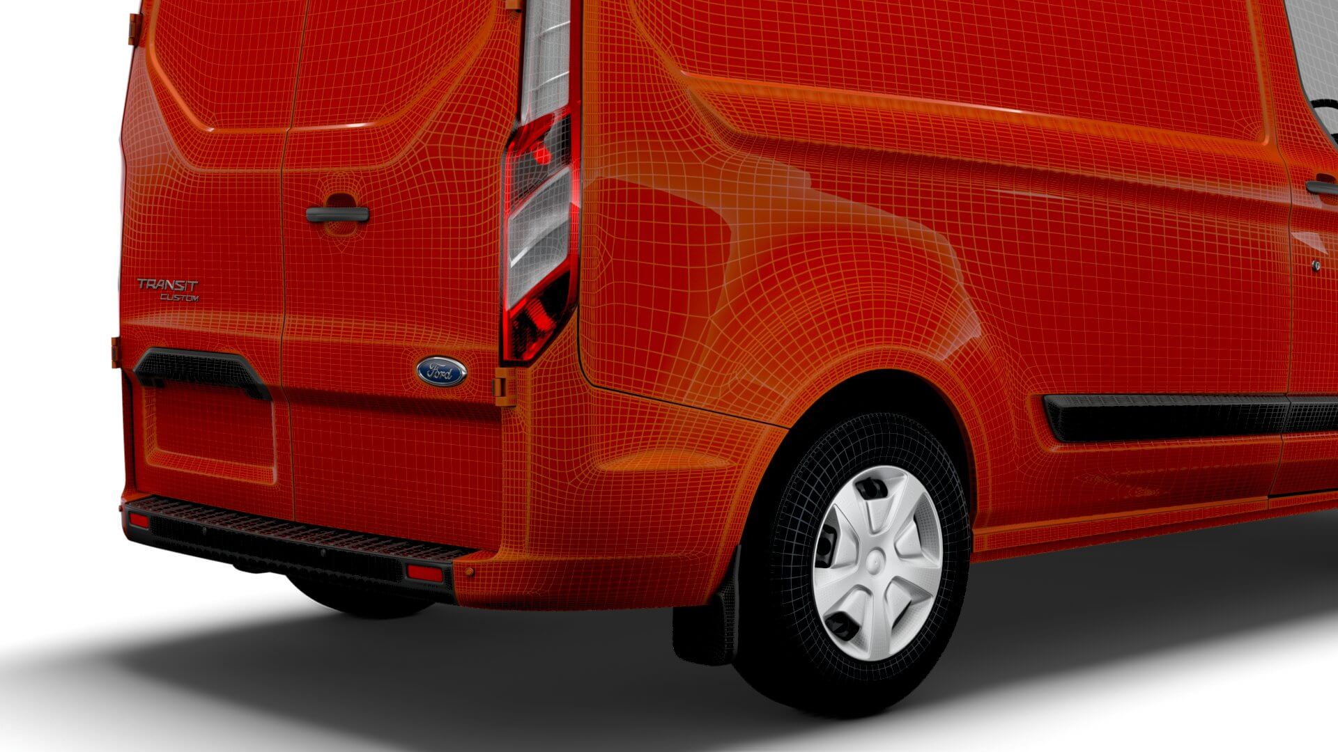 Ford Transit Custom L1H2 Trend UK Spec - 3D Model by Creator 3D