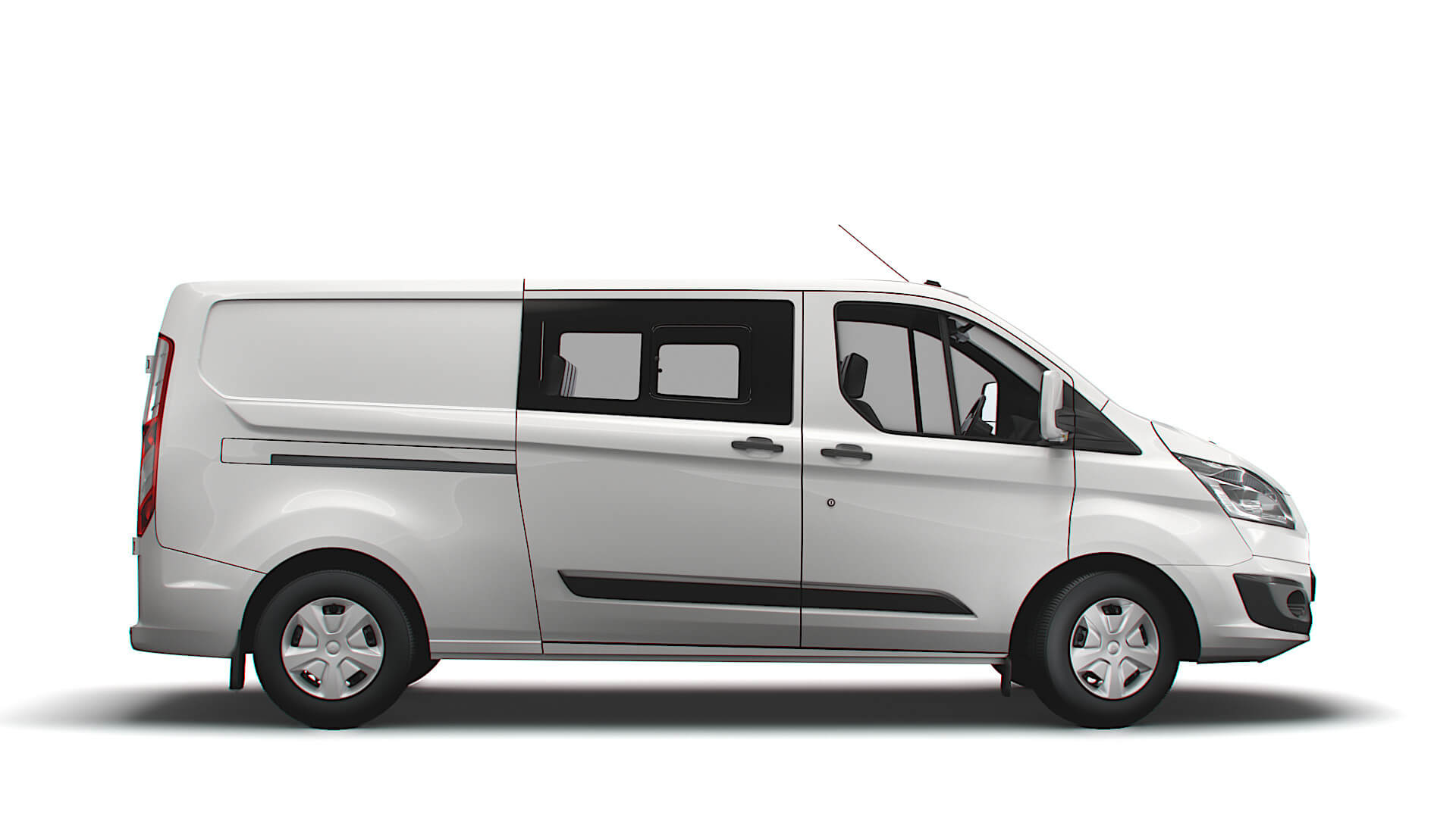 Ford Transit Custom L2H1 DCIV 2018 - 3D Model by Creator 3D