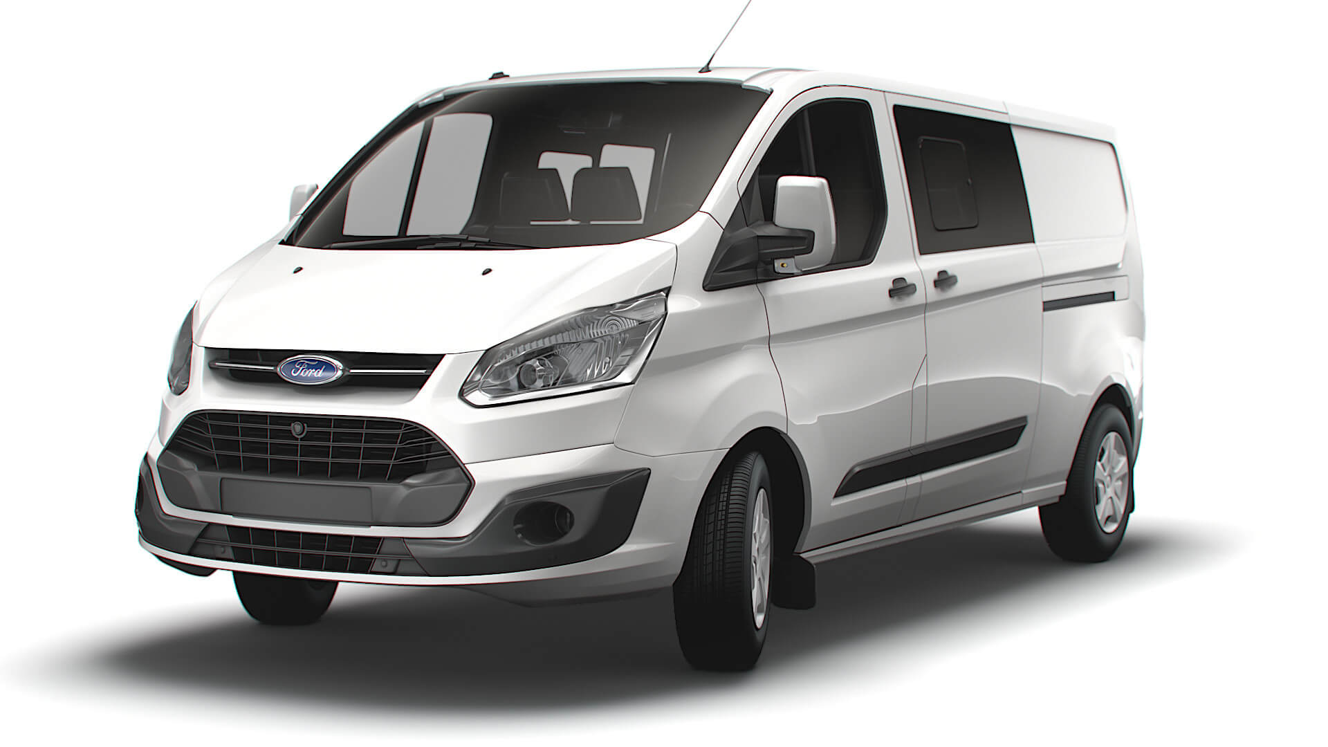 Ford Transit Custom L2H1 DCIV 2018 - 3D Model by Creator 3D