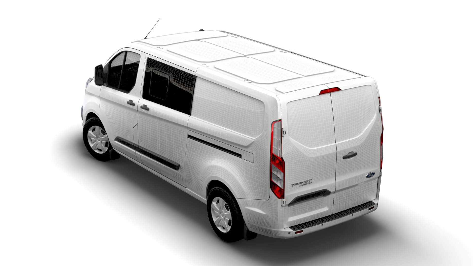 Ford Transit Custom L2H1 DCIV 2018 - 3D Model by Creator 3D