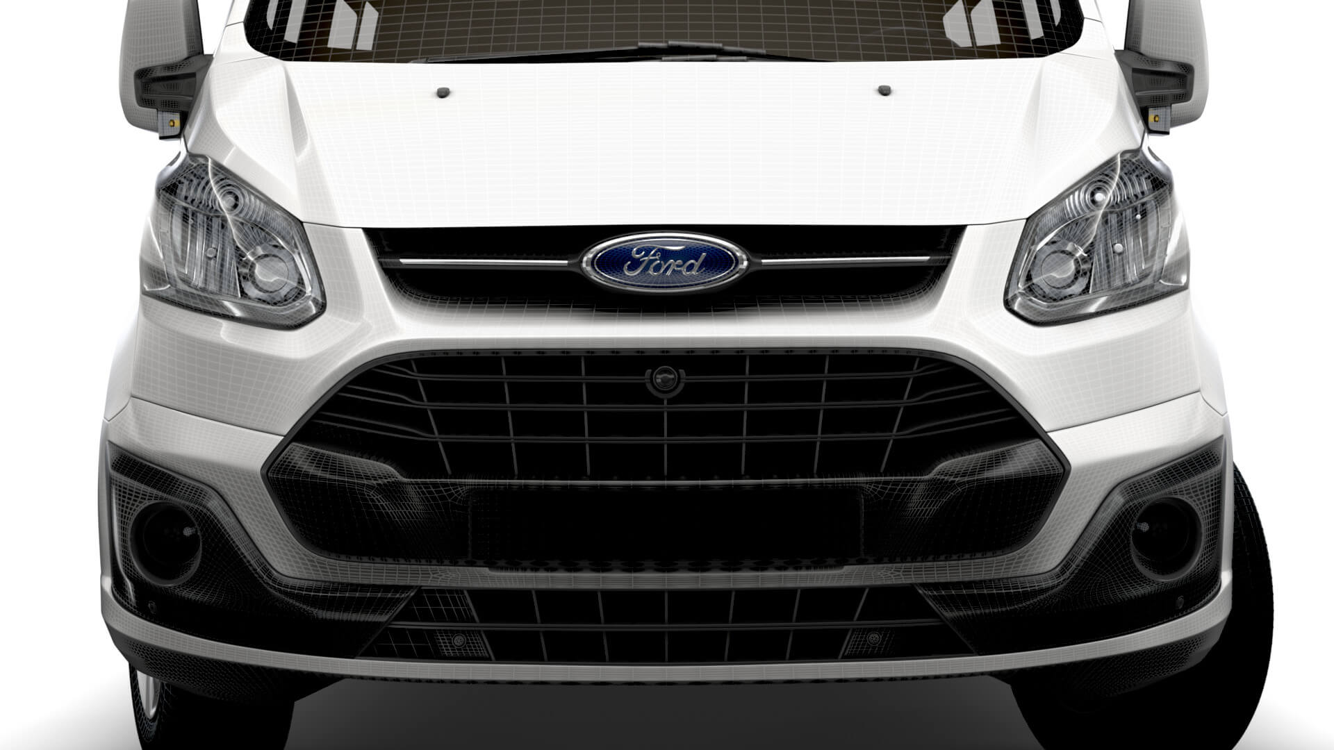 Ford Transit Custom L2H1 DCIV 2018 - 3D Model by Creator 3D