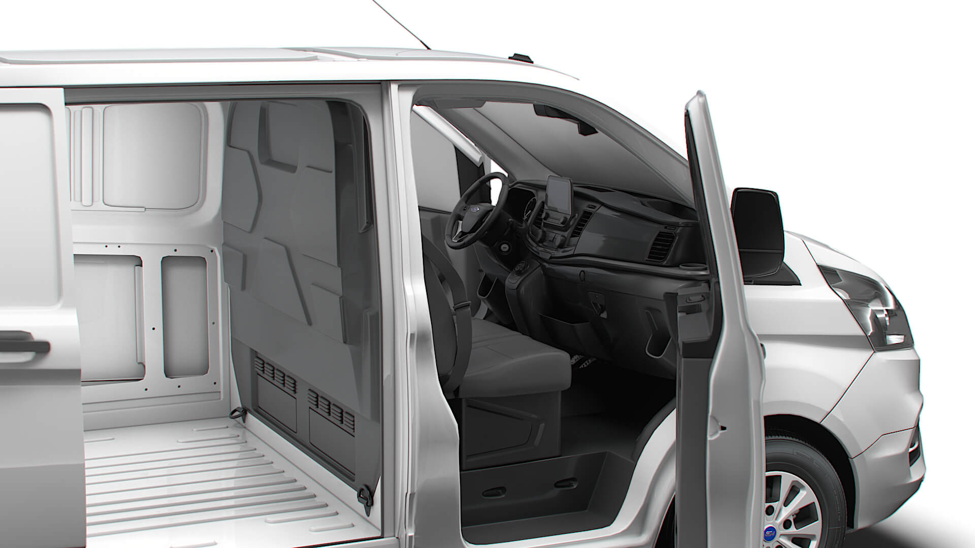 Ford Transit Custom L2H1 Hqinterior 2022 - 3D Model by Creator 3D