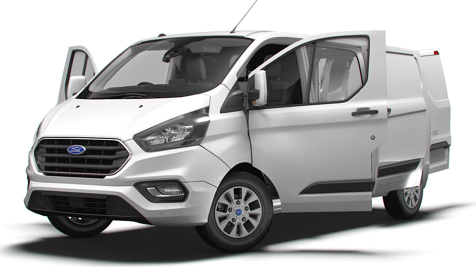 Ford Transit Custom L2H1 Hqinterior Ukspec 2022 - 3D Model by Creator 3D