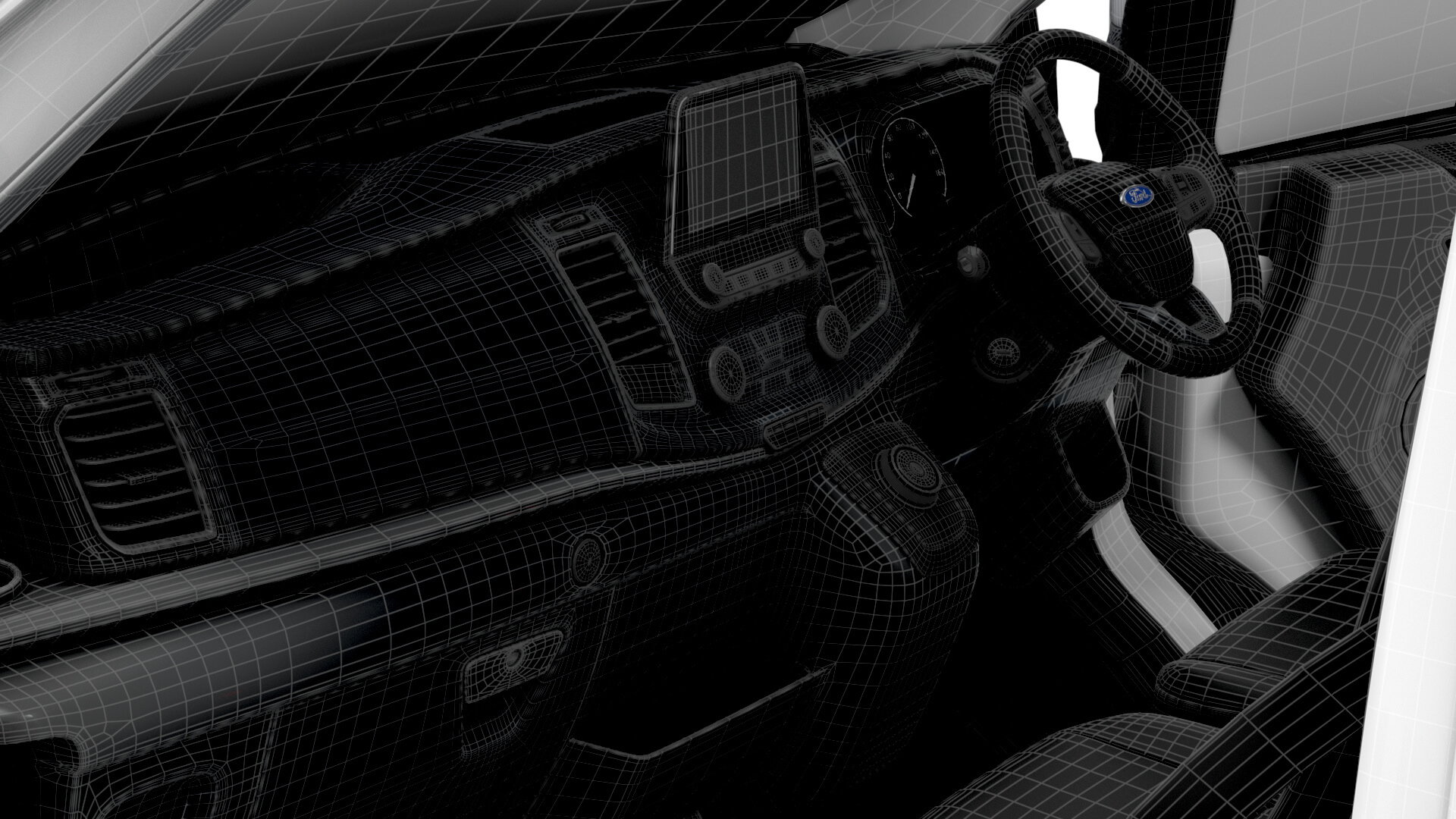 Ford Transit Custom L2H1 Hqinterior Ukspec 2022 - 3D Model by Creator 3D