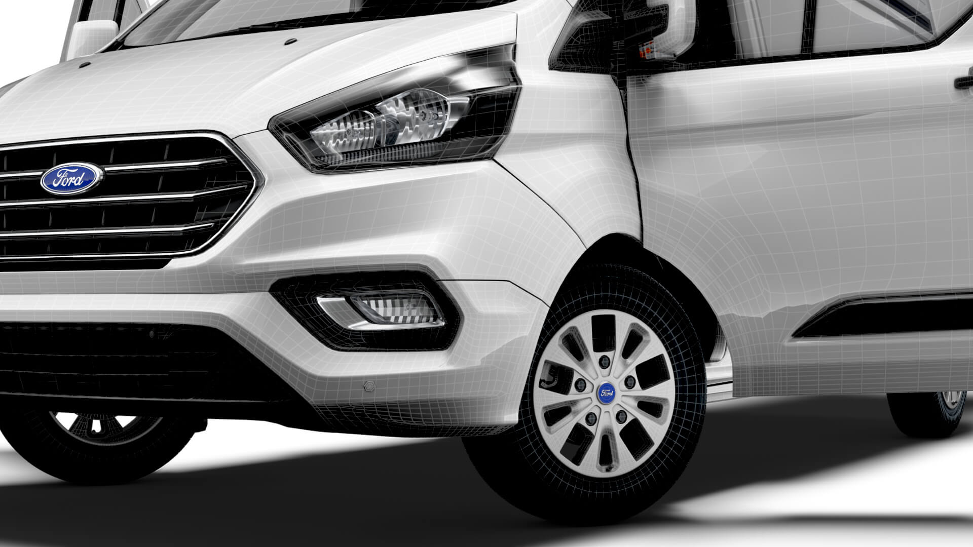 Ford Transit Custom L2H1 Hqinterior Ukspec 2022 - 3D Model by Creator 3D