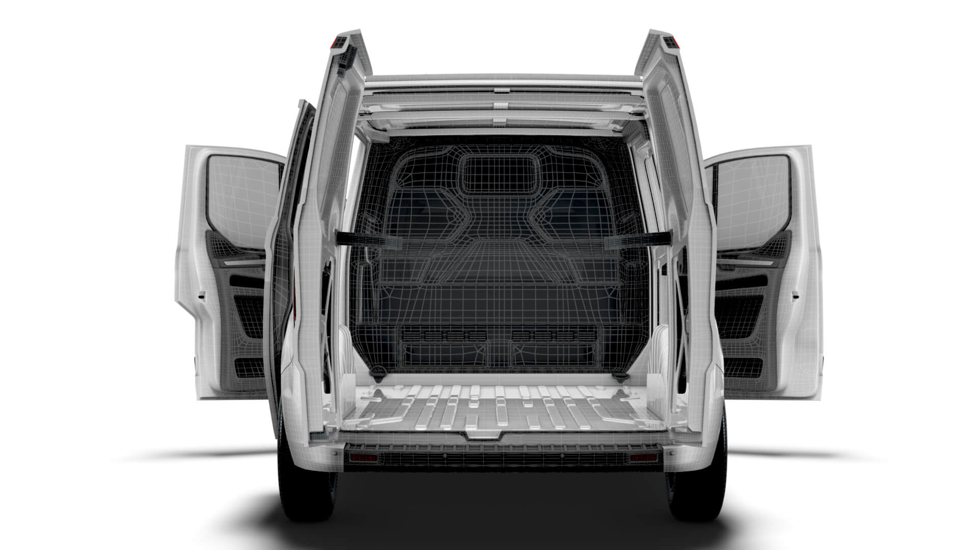 Ford Transit Custom L2H1 Hqinterior Ukspec 2022 - 3D Model by Creator 3D