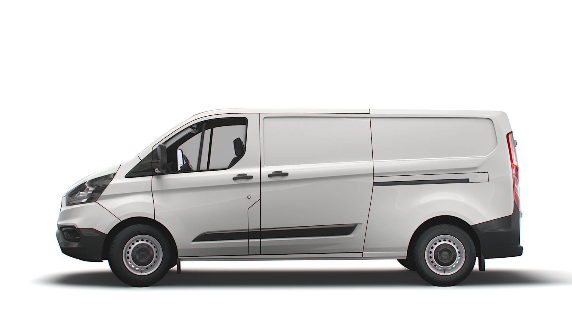 Ford Transit Custom L2H1 Leader UK Spec 2020 - 3D Model by Creator 3D