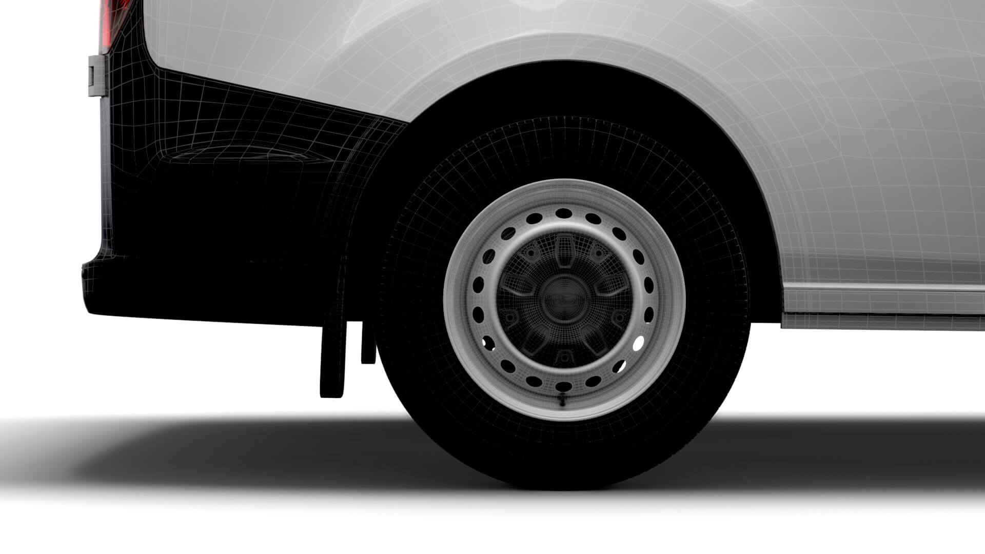 Ford Transit Custom L2H1 Leader UK Spec 2020 - 3D Model by Creator 3D