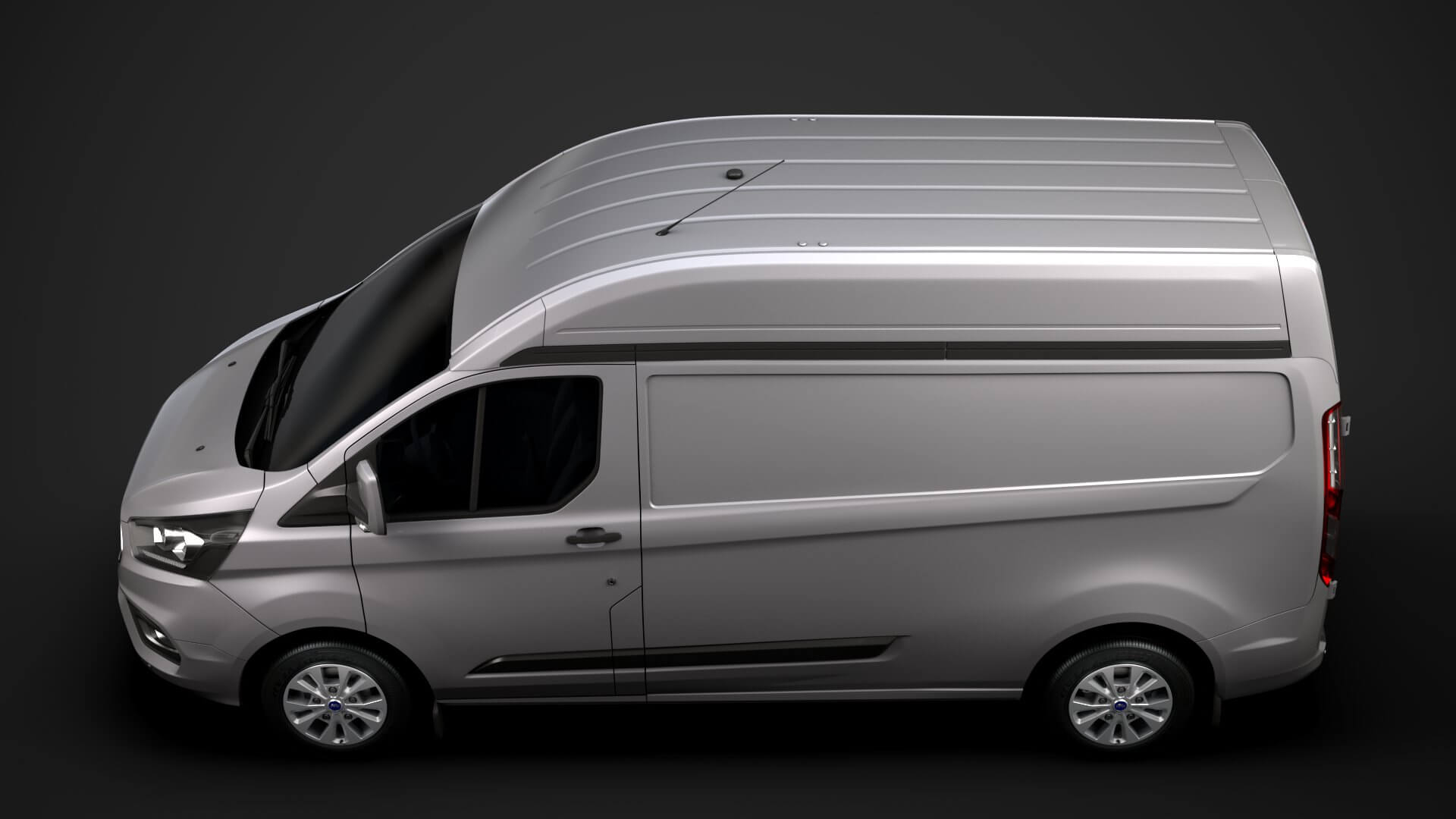 Ford Transit Custom L2H2 2020 - 3D Model by Creator 3D