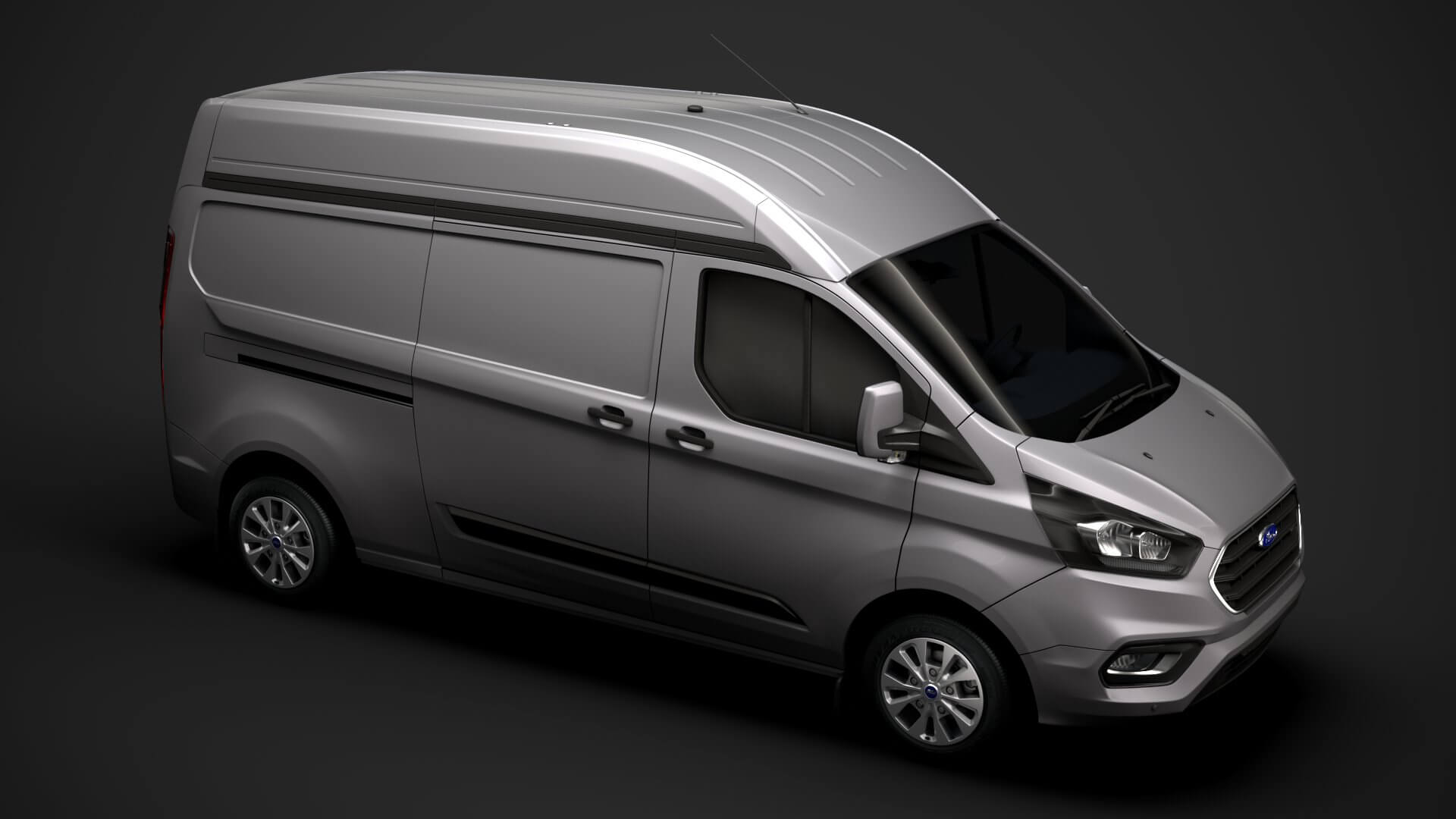 Ford Transit Custom L2H2 2020 - 3D Model by Creator 3D