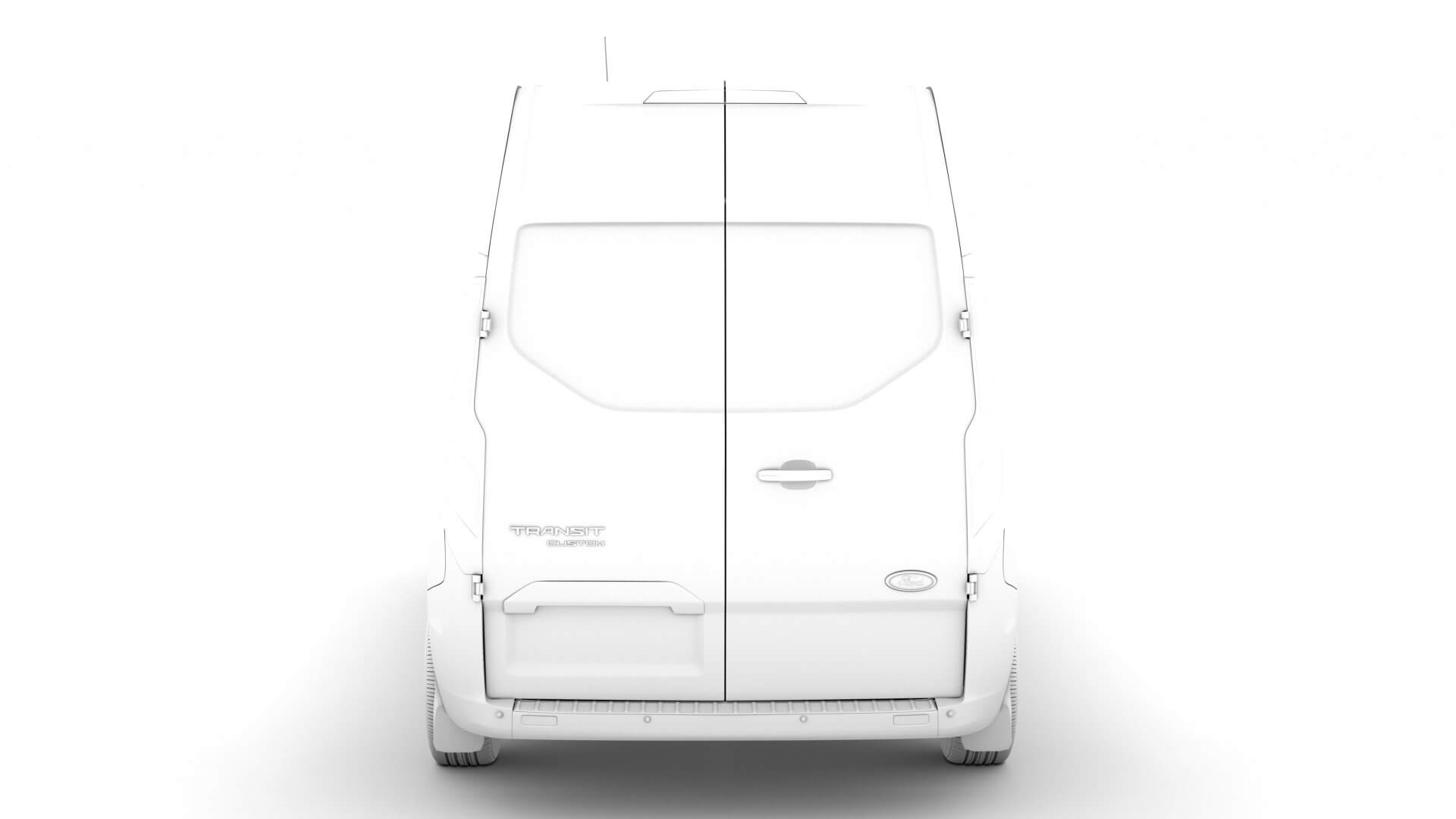 Ford Transit Custom L2H2 2020 - 3D Model by Creator 3D