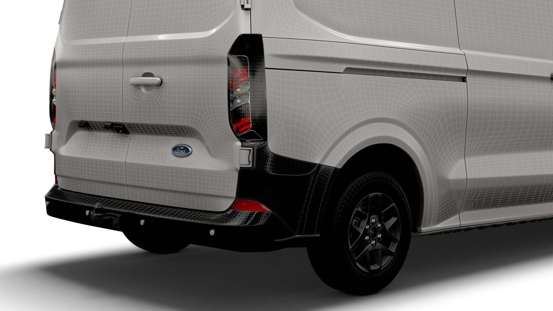 Ford Transit Custom L2H2 2023 - 3D Model by Creator 3D