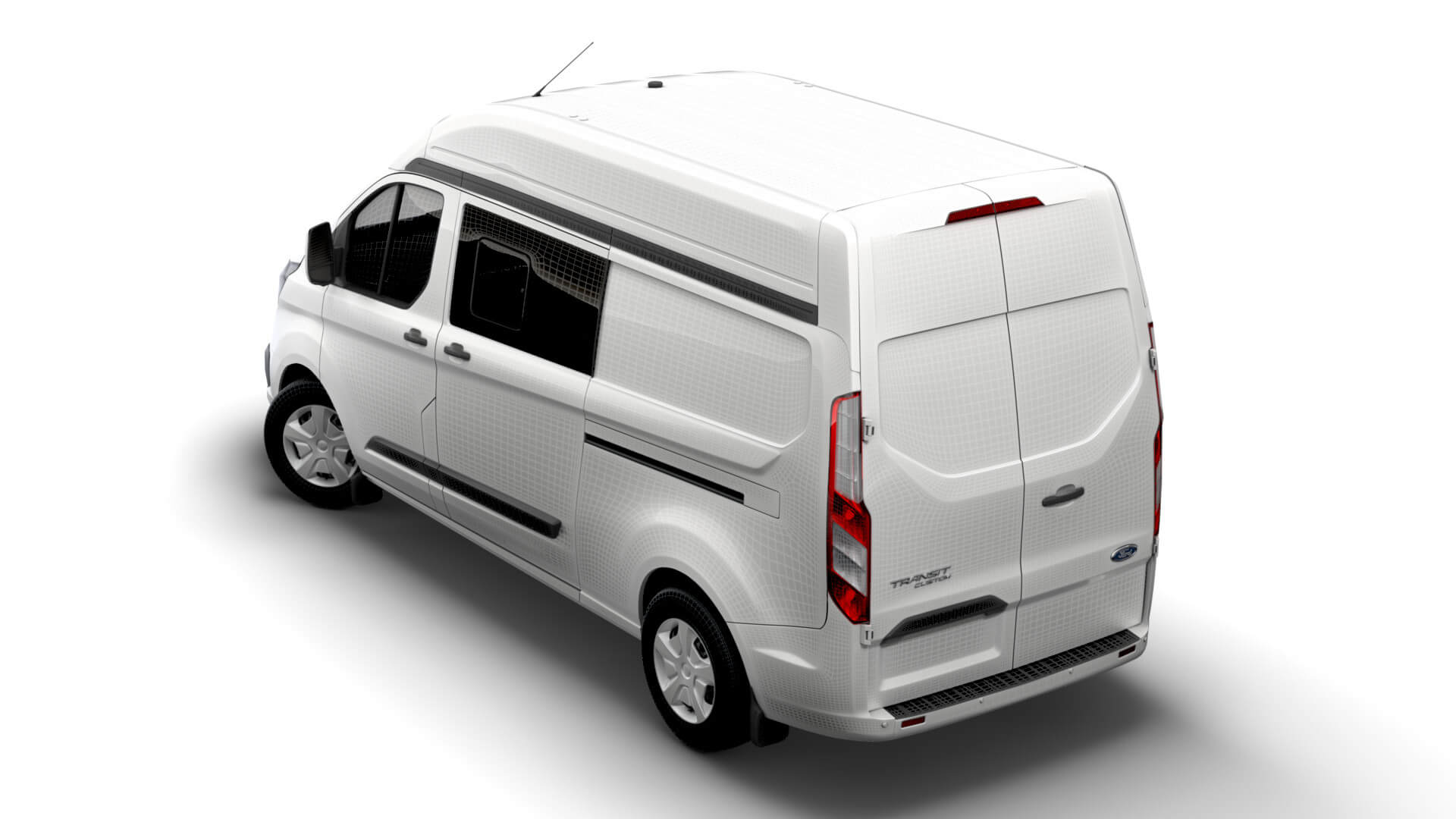 Ford Transit Custom L2H2 DCIV 2018 - 3D Model by Creator 3D