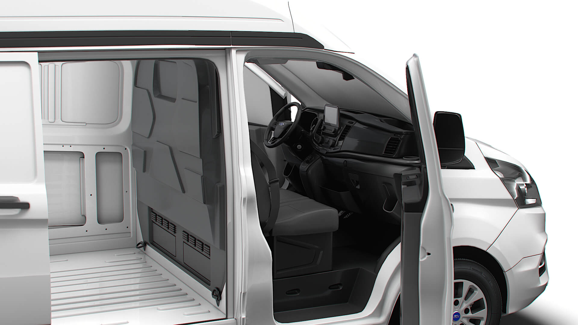 Ford Transit Custom L2H2 Hqinterior 2022 - 3D Model by Creator 3D