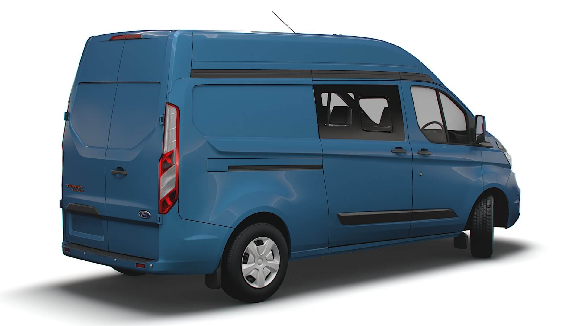 Ford Transit Custom L2H2 Trend DCIV UK Spec - 3D Model by Creator 3D