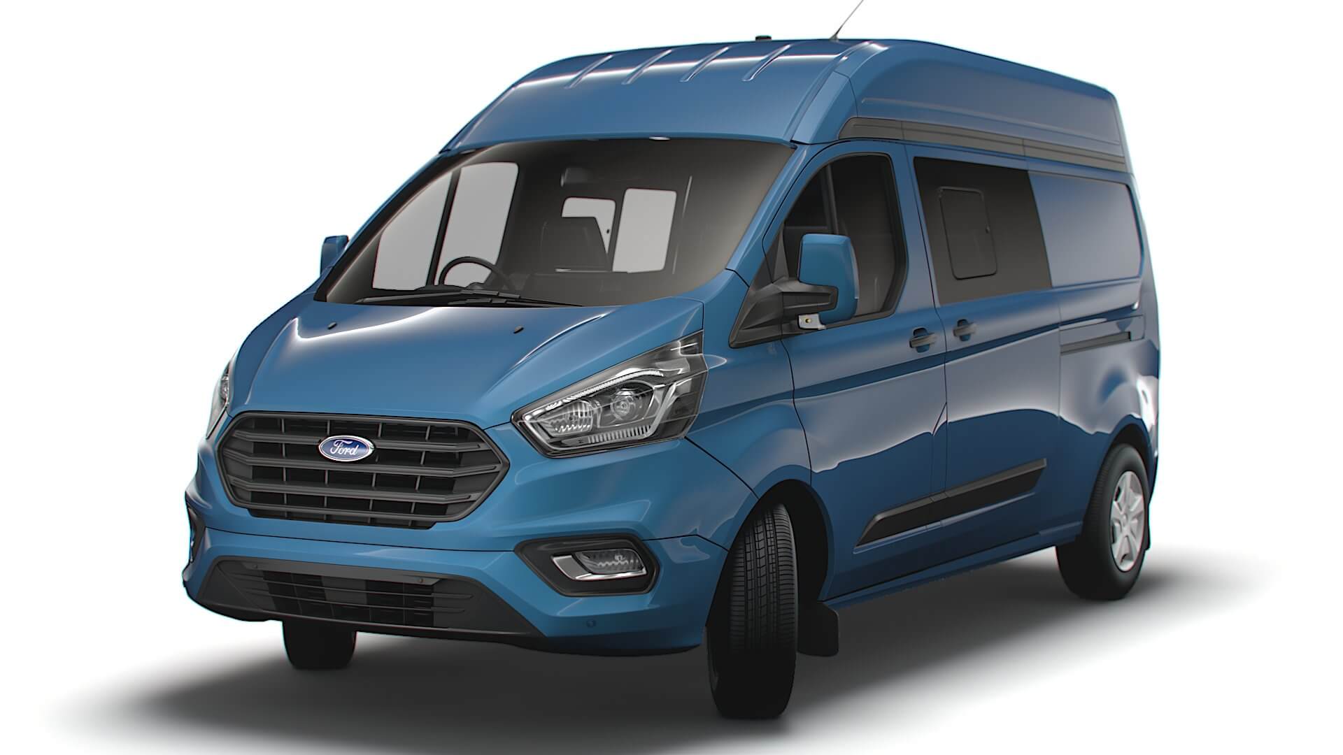 Ford Transit Custom L2H2 Trend DCIV UK Spec - 3D Model by Creator 3D
