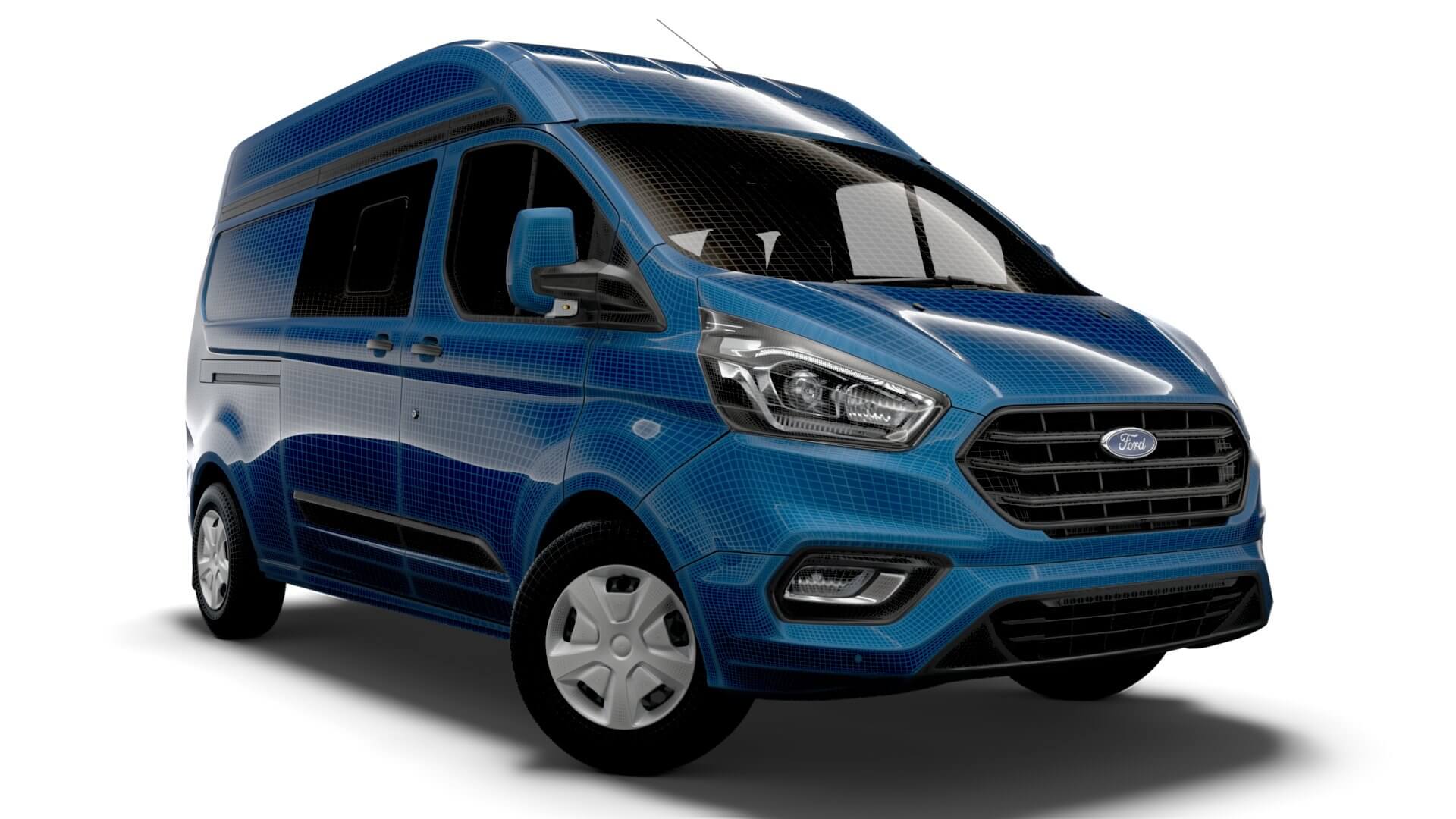Ford Transit Custom L2H2 Trend DCIV UK Spec - 3D Model by Creator 3D