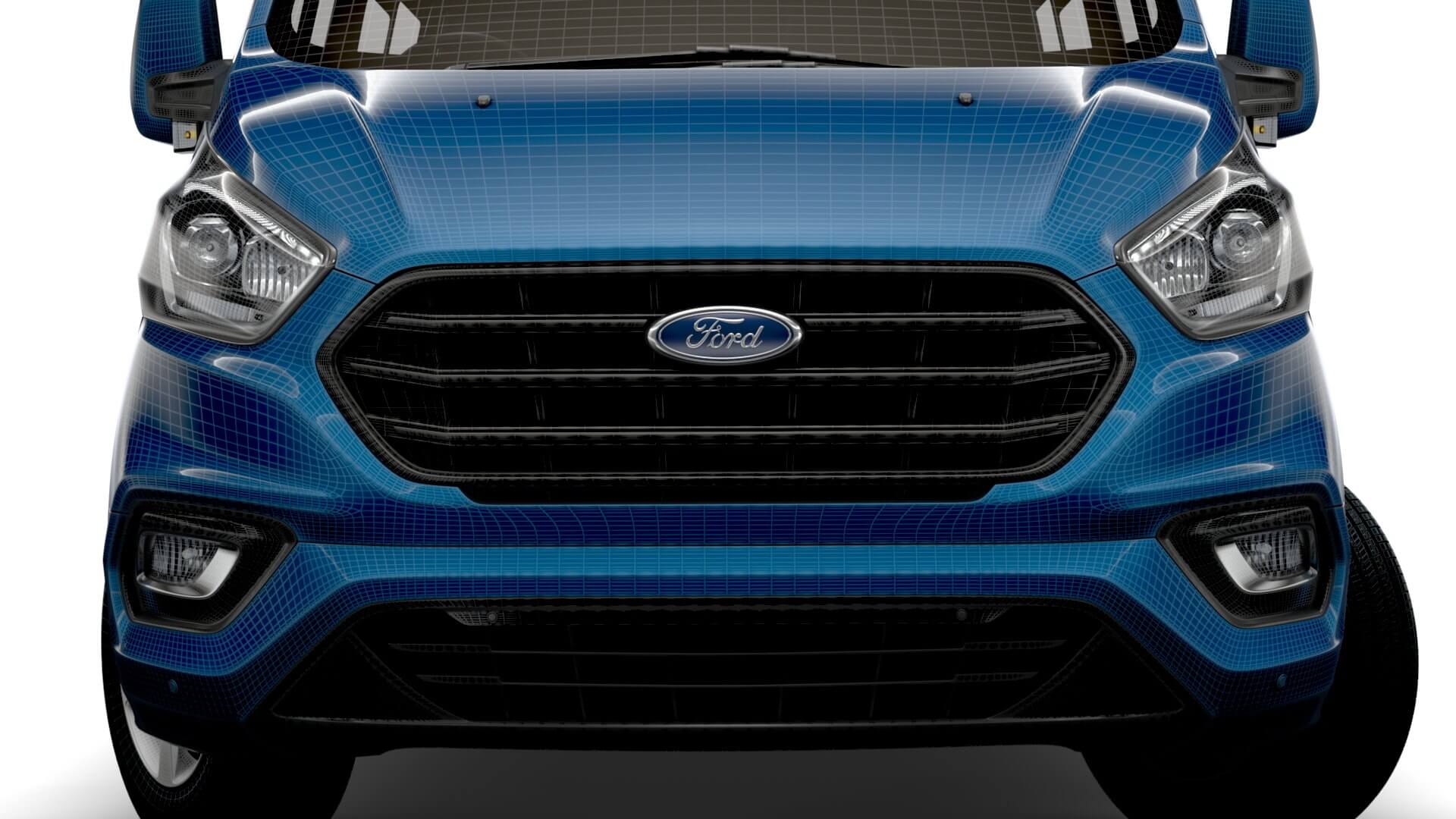 Ford Transit Custom L2H2 Trend DCIV UK Spec - 3D Model by Creator 3D