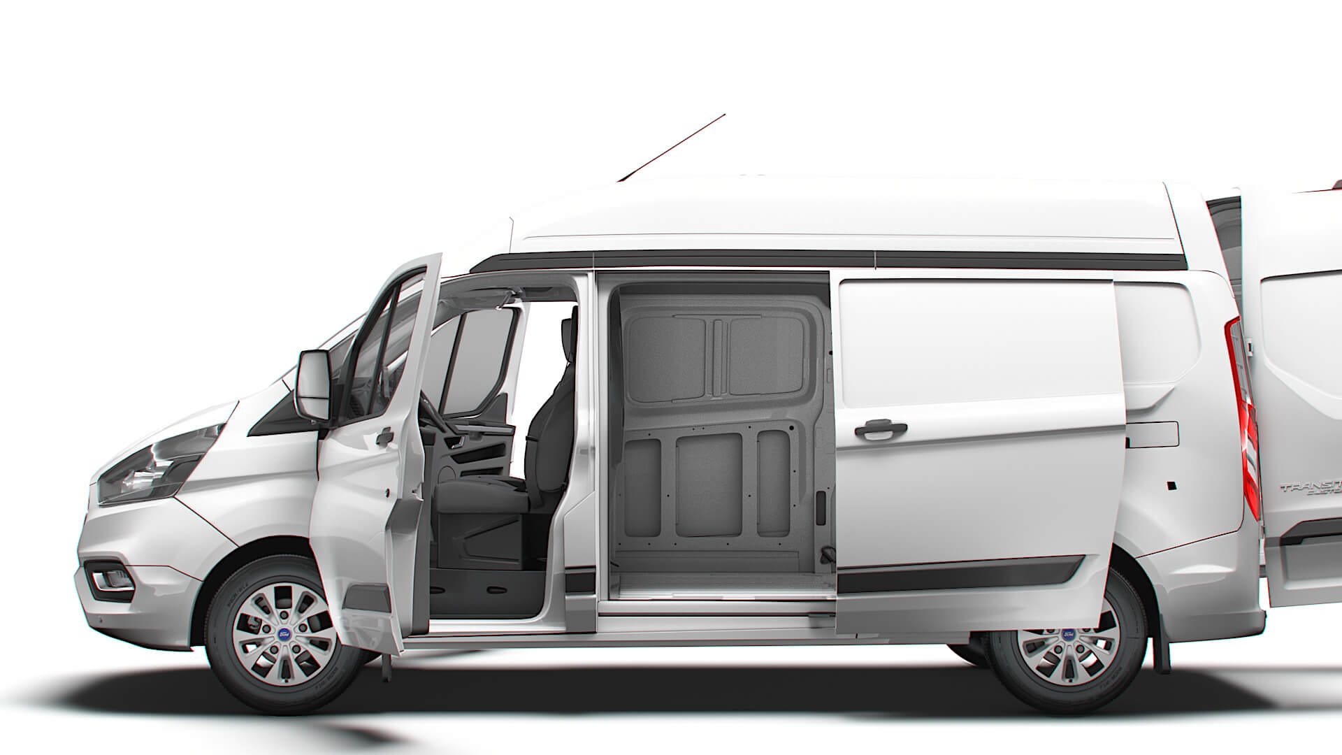 Ford Transit Custom L2H2 Ukspec Hqinterior 2022 - 3D Model by Creator 3D