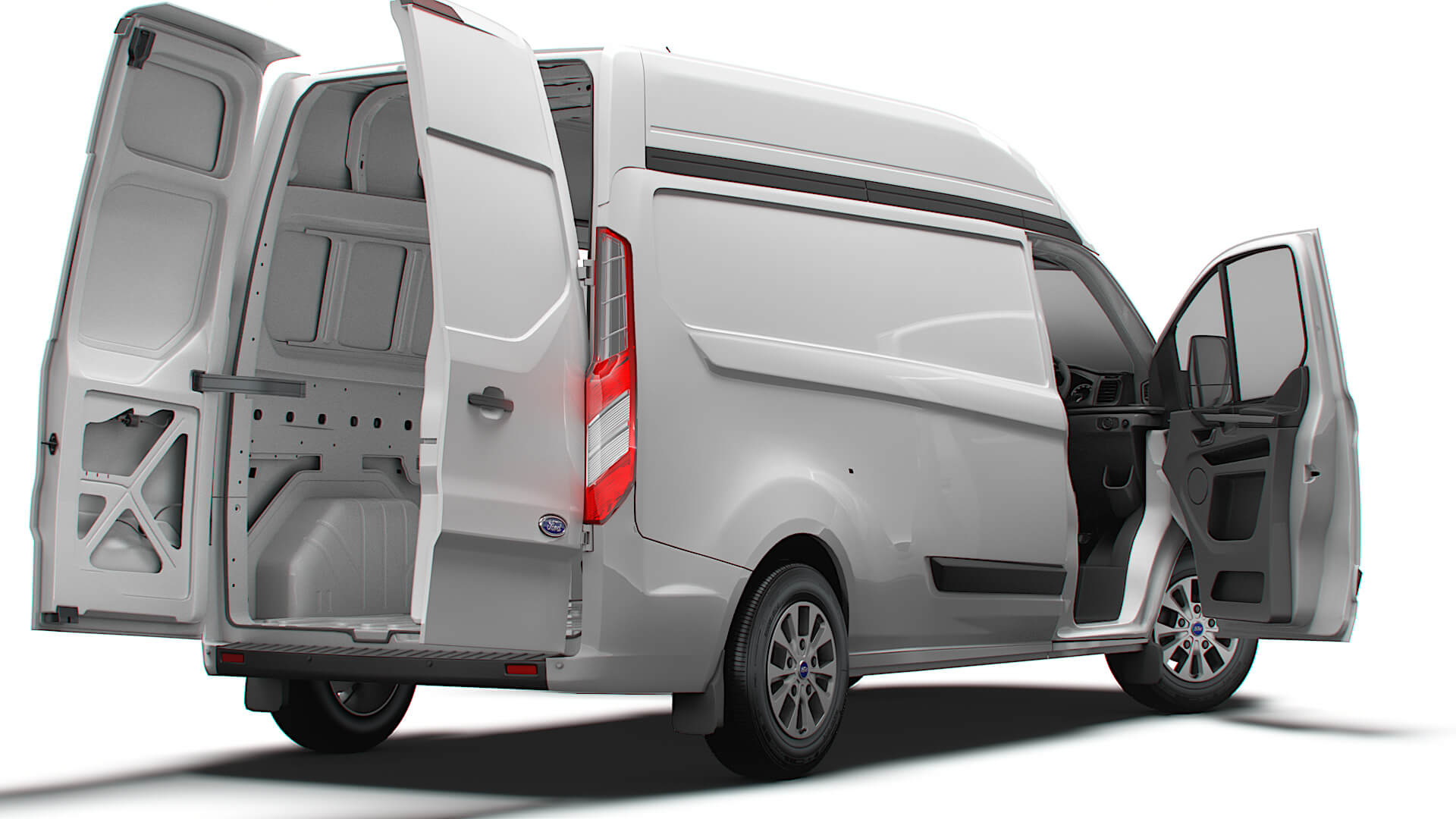 Ford Transit Custom L2H2 Ukspec Hqinterior 2022 - 3D Model by Creator 3D