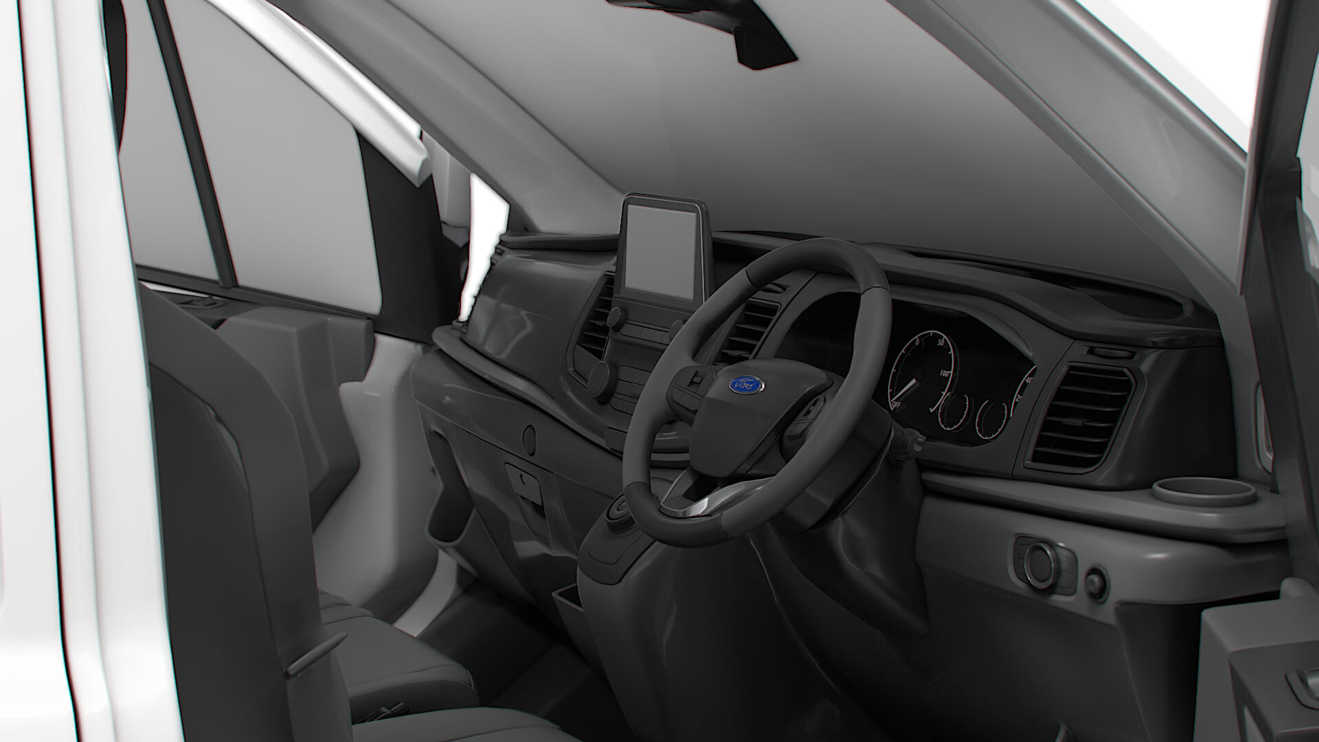 Ford Transit Custom L2H2 Ukspec Hqinterior 2022 - 3D Model by Creator 3D