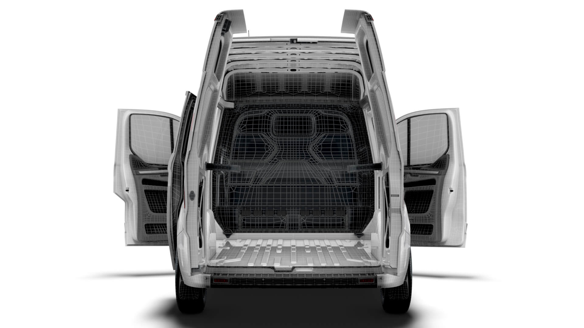 Ford Transit Custom L2H2 Ukspec Hqinterior 2022 - 3D Model by Creator 3D