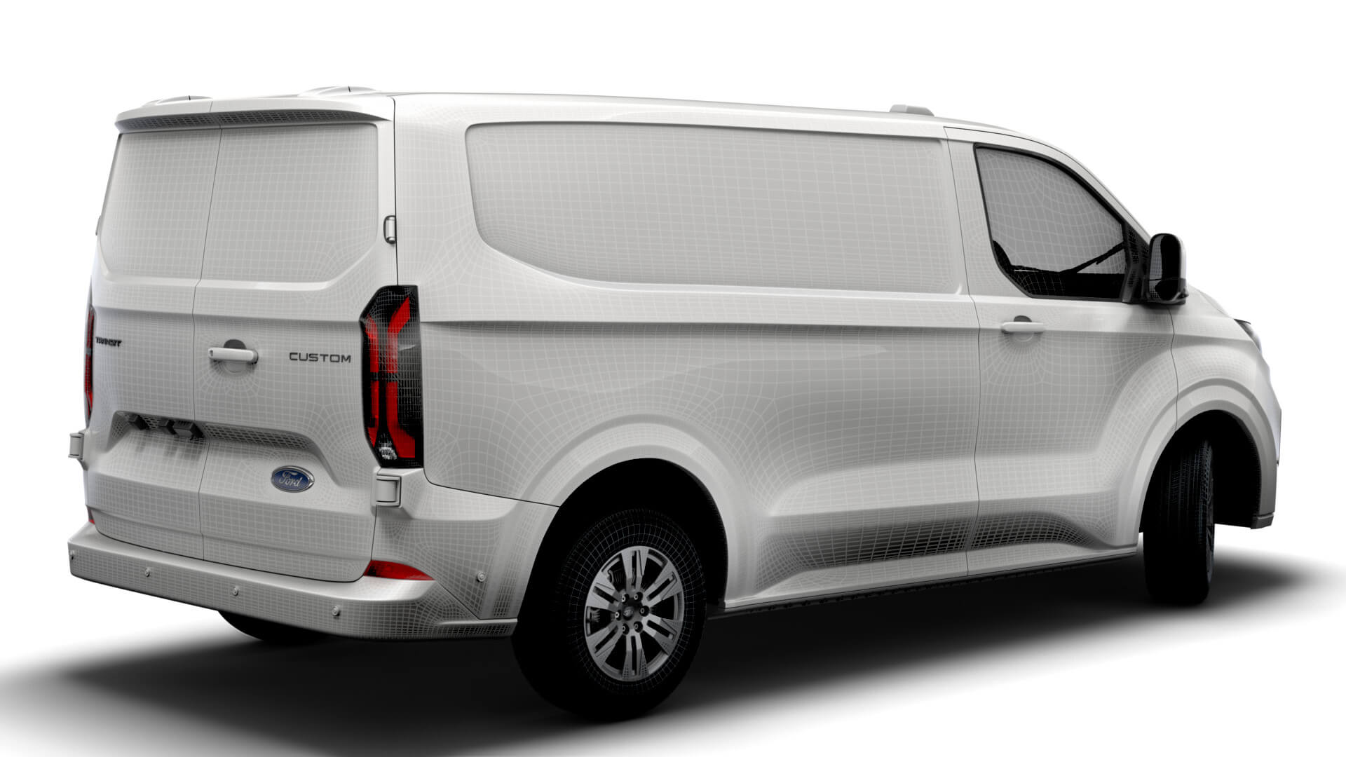 Ford Transit Custom Limited L1H1 2023 - 3D Model by Creator 3D
