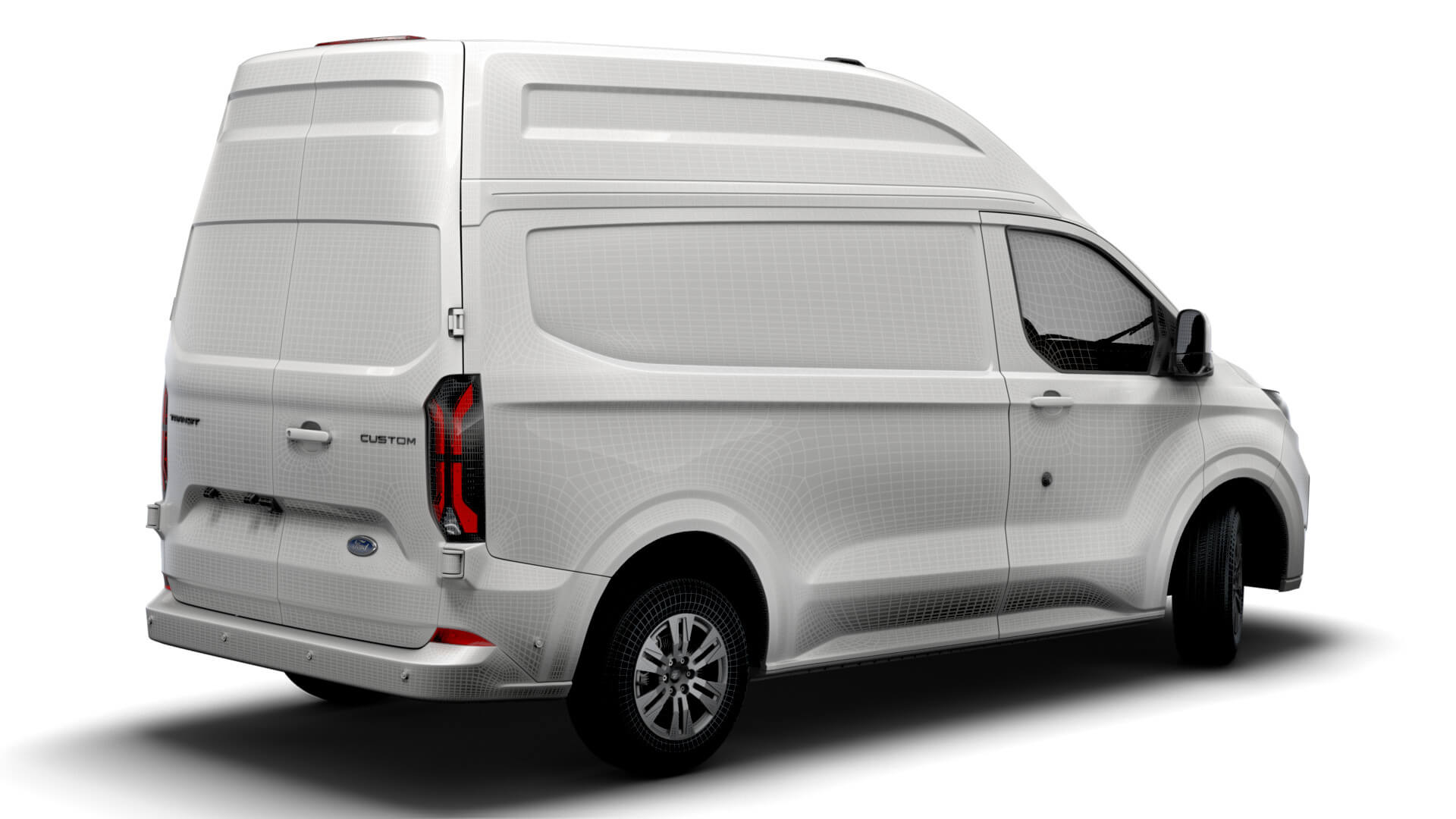 Ford Transit Custom Limited L1H2 2023 - 3D Model by Creator 3D